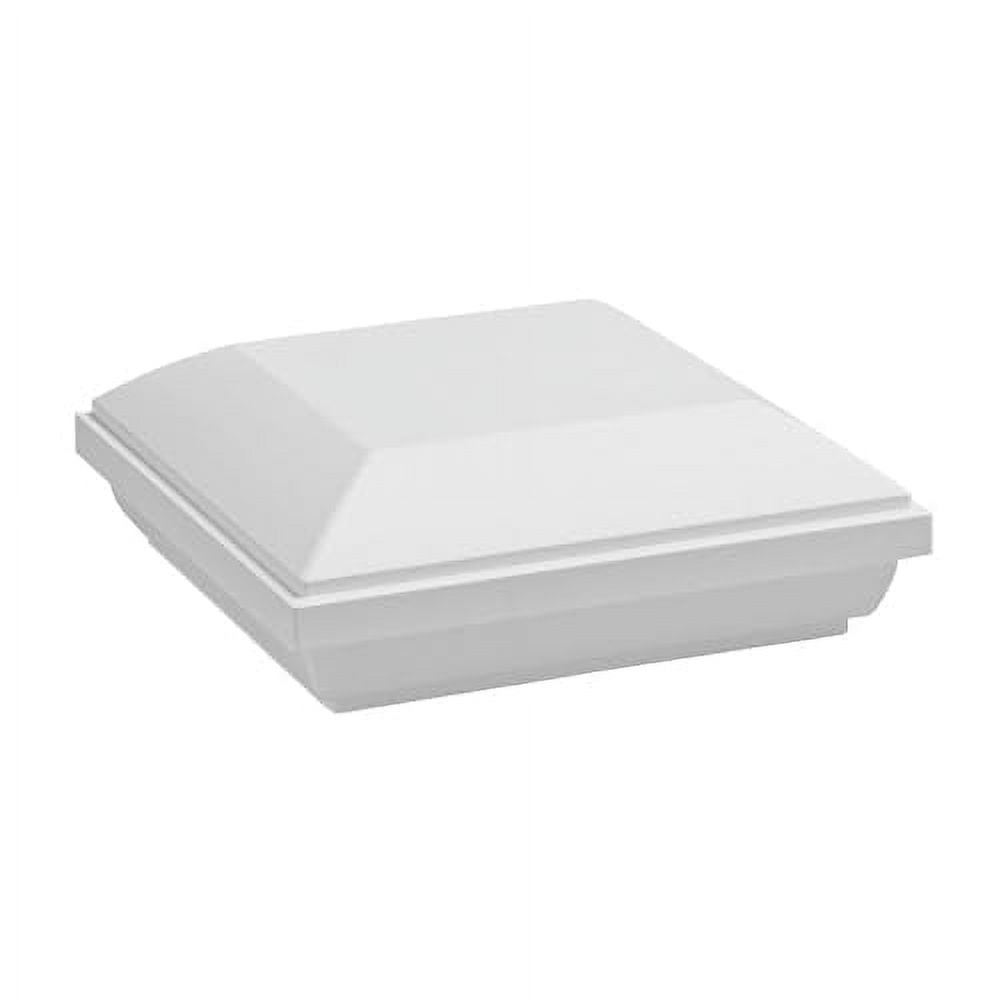 TimberTech 4 inch x 4 inch RadianceRail Express Post Cap, White ...