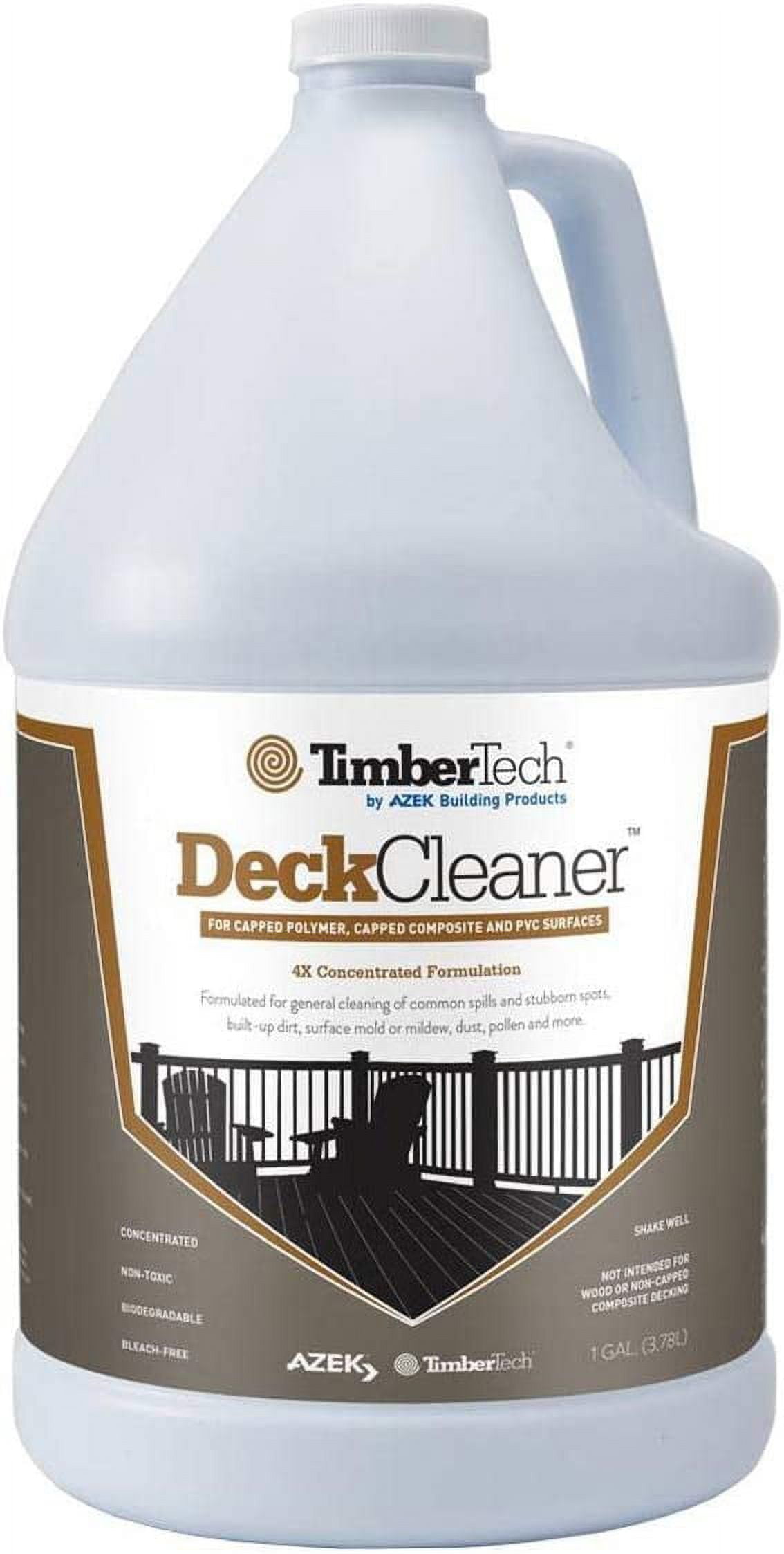 TIMBERTECH Composite Deck Cleaner - 1 Gallon for Effective Deck ...
