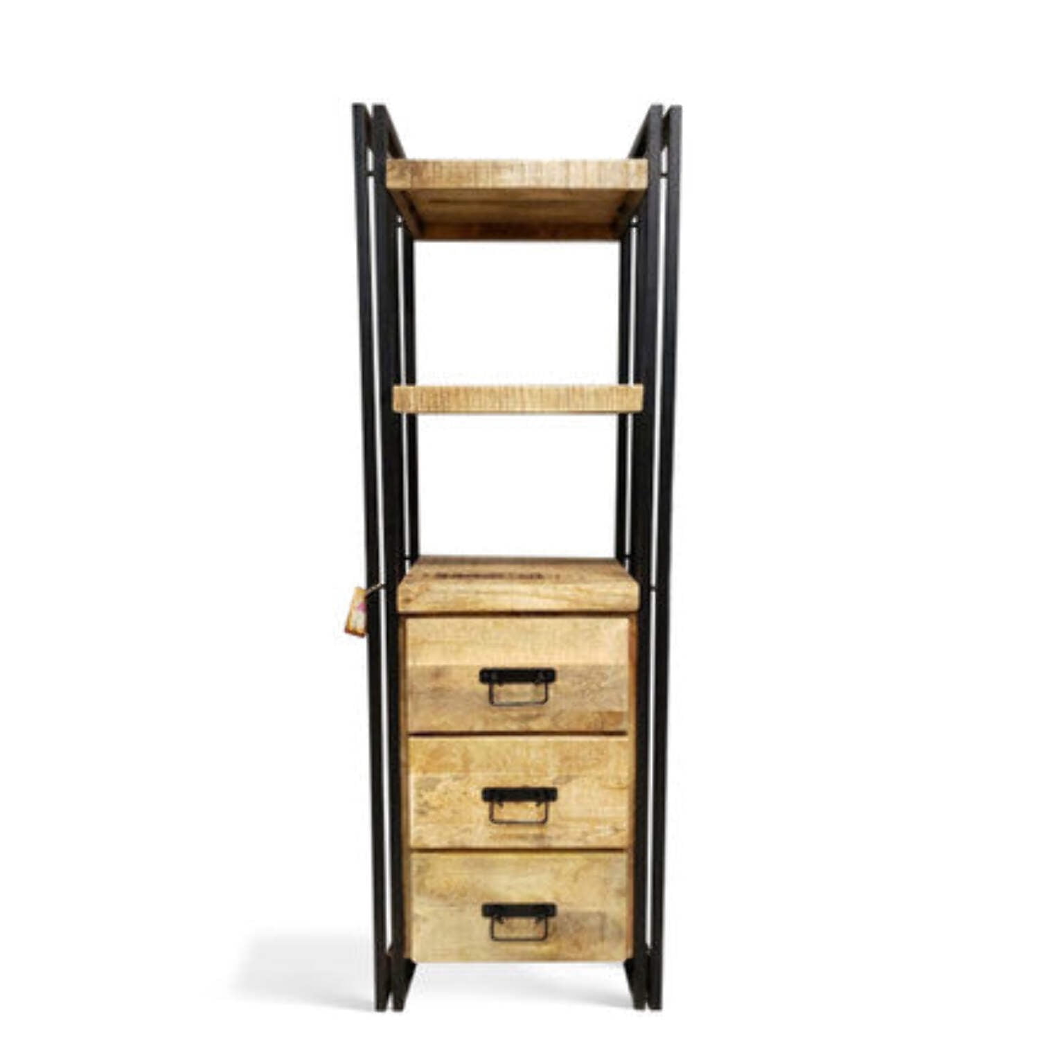 TGHome Mango Wood Tall Rack with Wood Drawers - Walmart.com