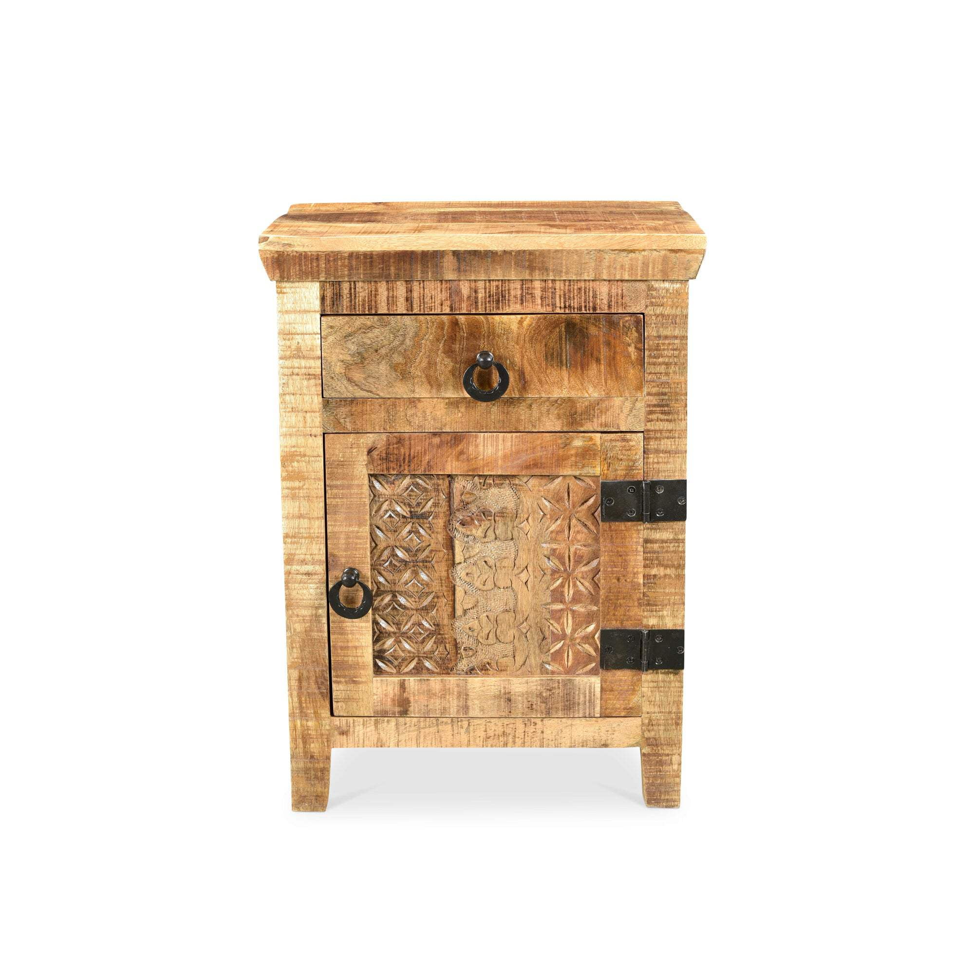 Timbergirl Side Mango Wood Cabinet - Walmart.com