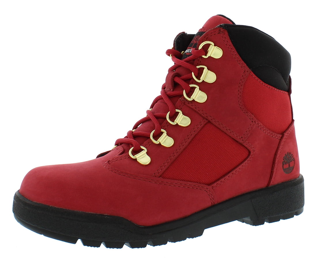 Timberland Field Boot 6 Inch GS Girls Shoes Size 4, Color: Dark Red ...