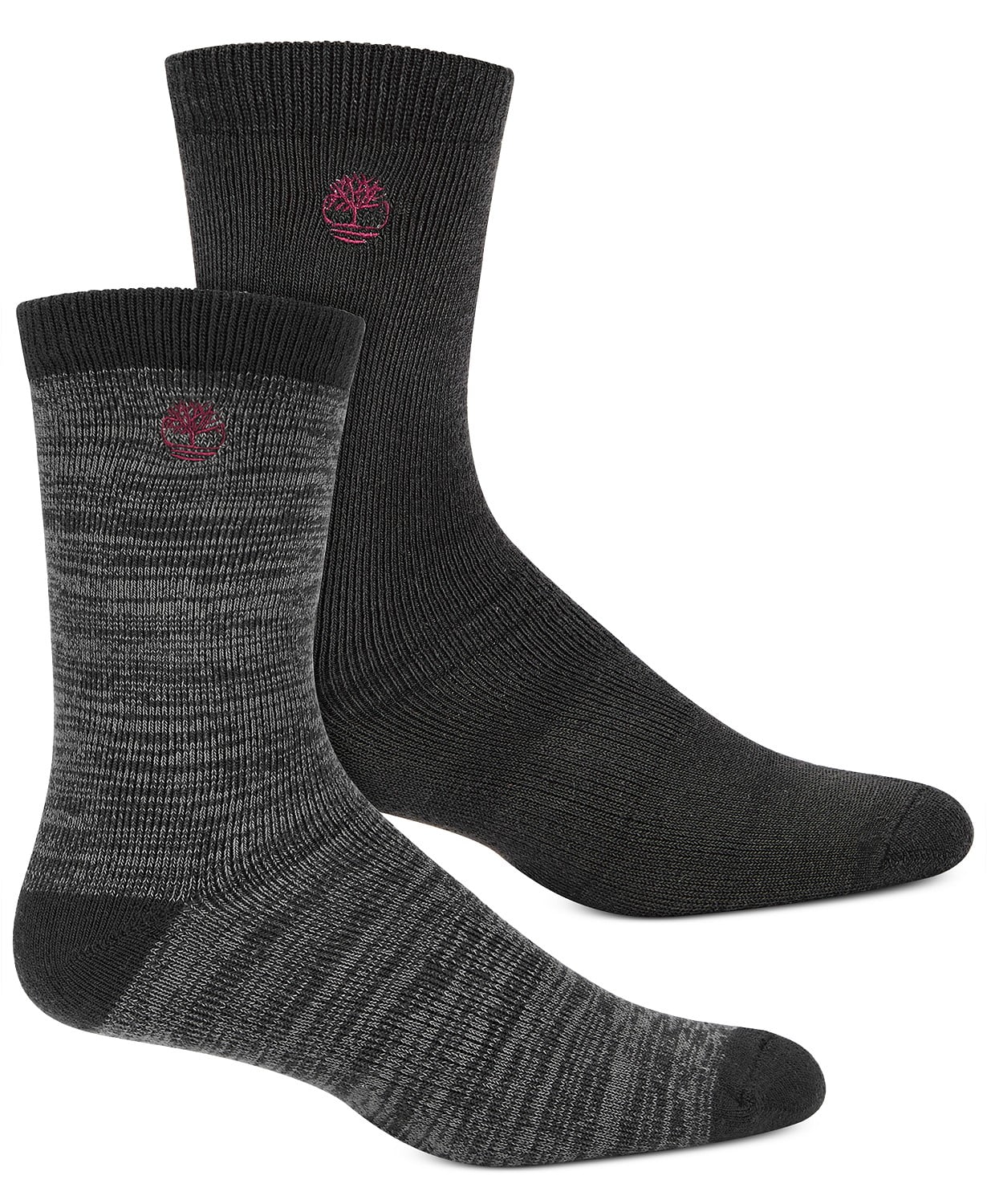 Timberland Men's 2-Pk. Boot Socks Black Size Regular - Walmart.com