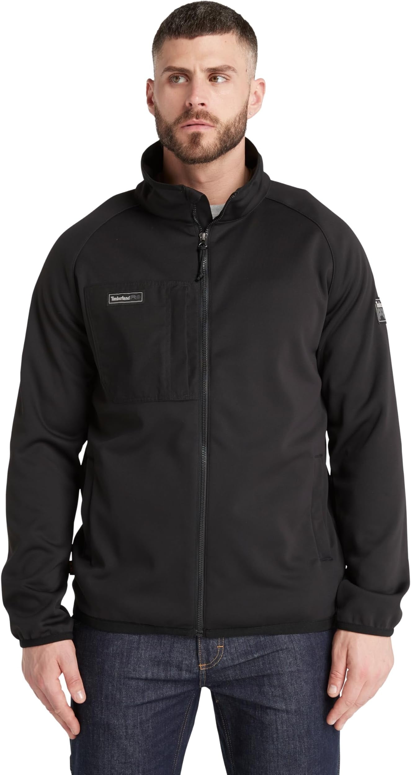 Timberland Men's Dryshift Softshell Fleece Jacket, Black, Size XLarge ...