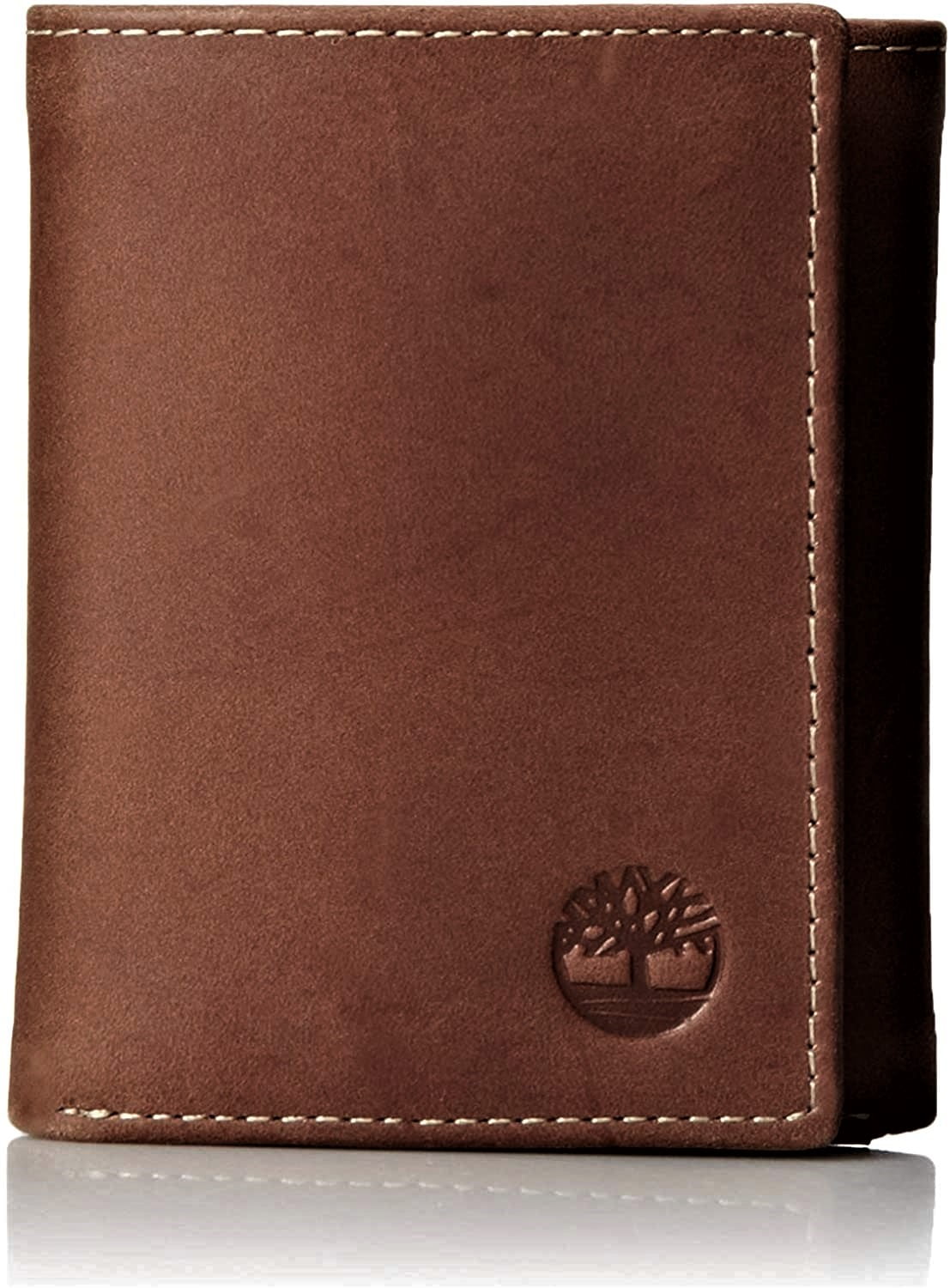 Timberland Men's Hunter Trifold Leather Wallet - Walmart.com