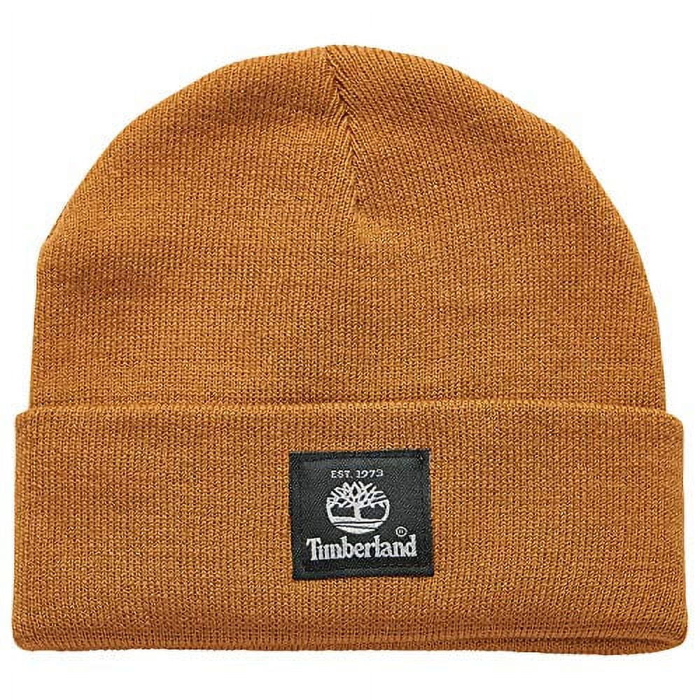 Timberland Men's Short Watch Cap, Wheat, One Size, Winter Hat with ...