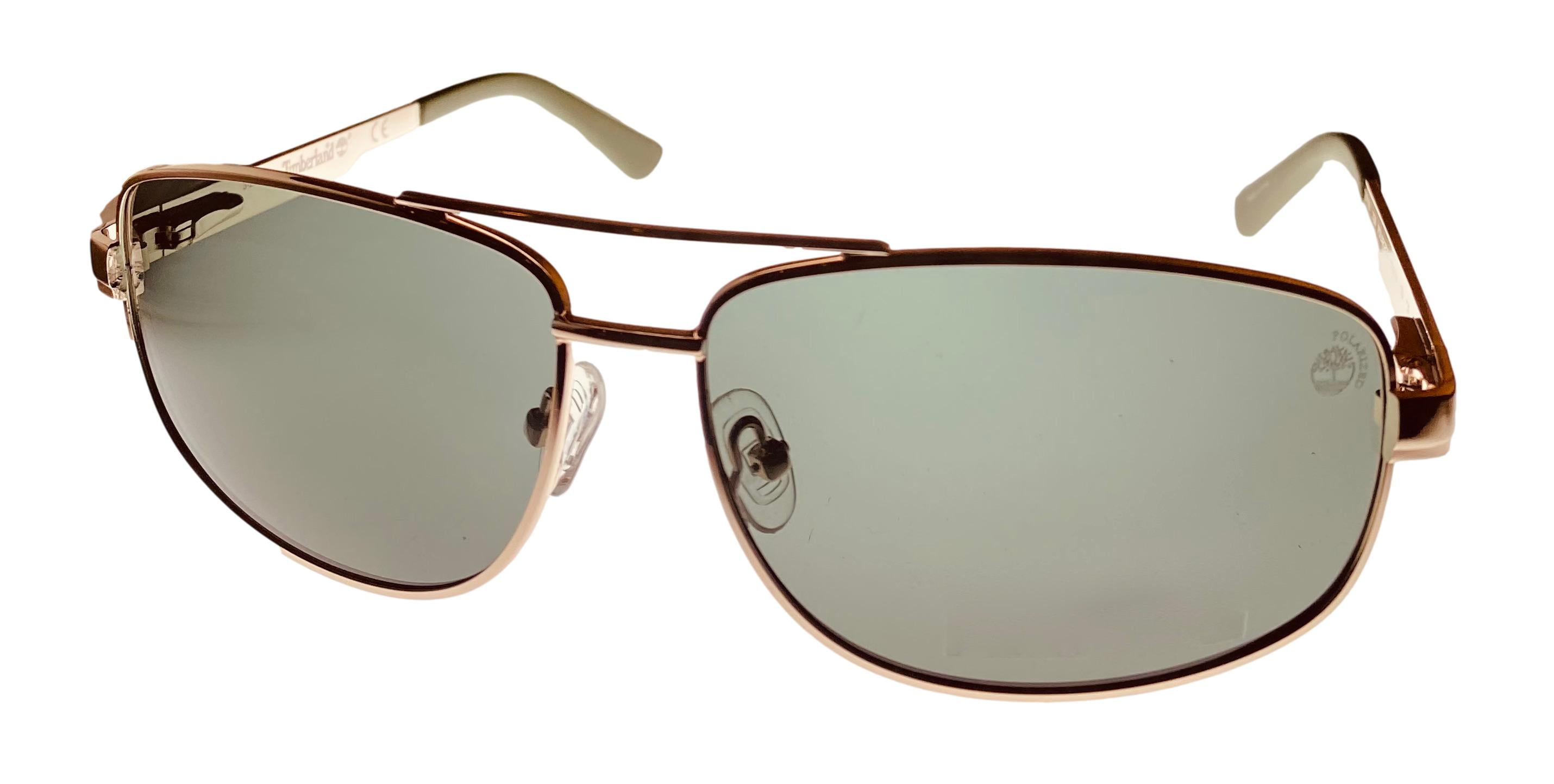 Timberland Mens Sunglass Gold Metal Aviator Polarized Lens Tb7119 32n