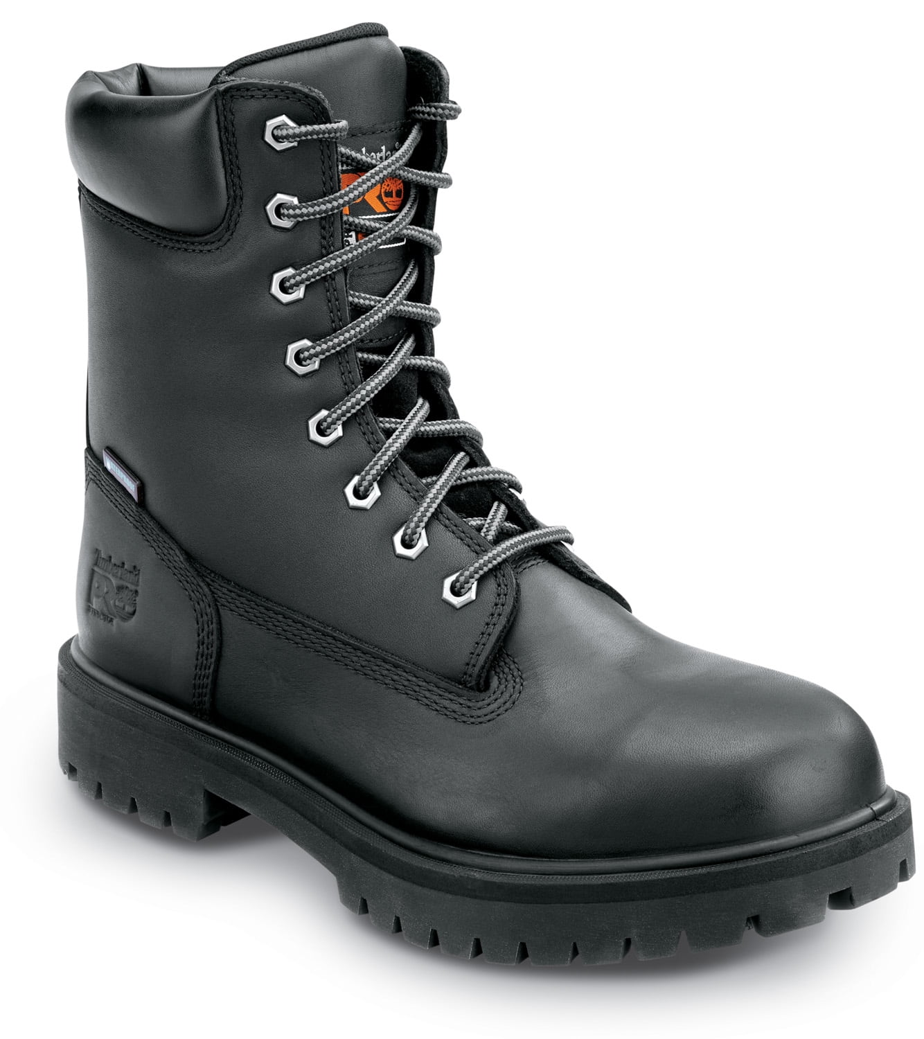 Timberland PRO 8IN Direct Attach Men's, Black, Steel Toe, EH, MaxTRAX ...