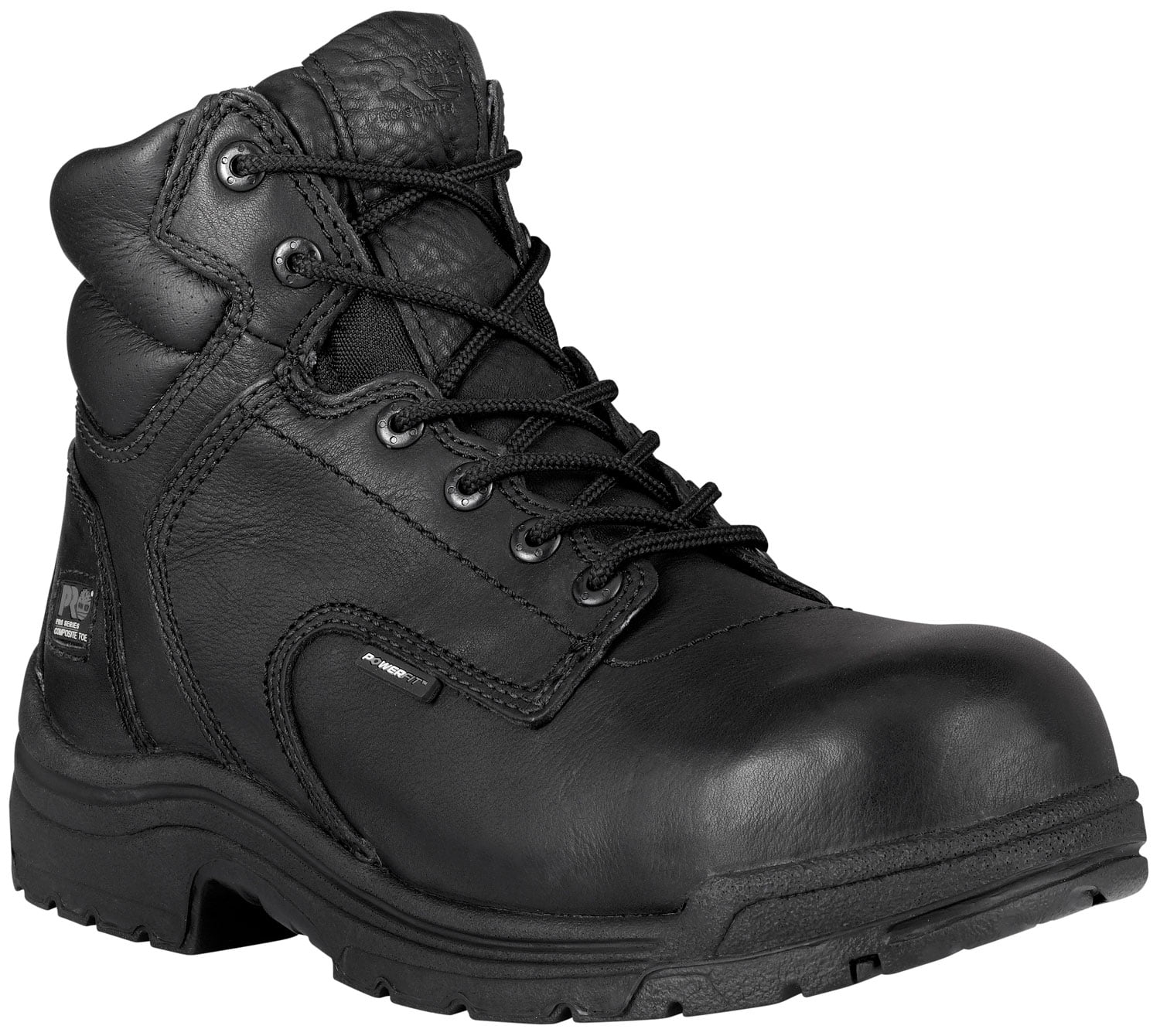 Timberland PRO Black, Men's, TiTAN Comp Toe, EH, 6 Inch Work Boot (8.0 ...