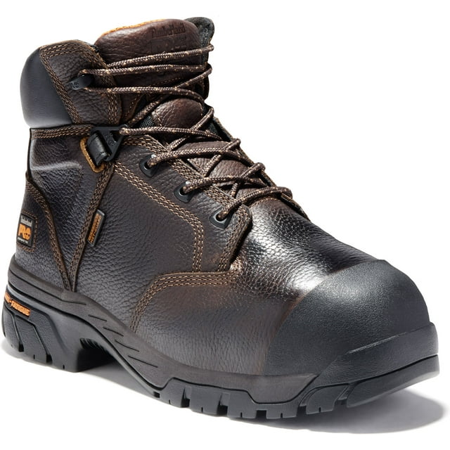 Timberland PRO Brown, Men's, Helix Internal Met Guard, Comp Toe, EH, 6 ...