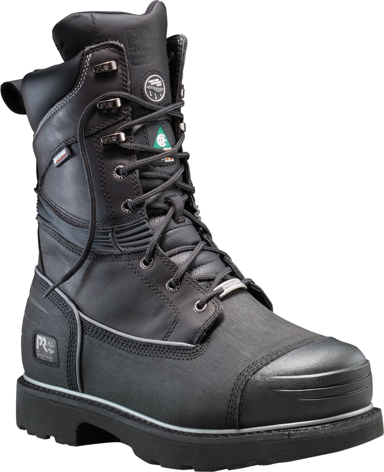 Timberland PRO Gravel Pit, Men's, Black, Steel Toe, EH, Mt, PR, WP ...