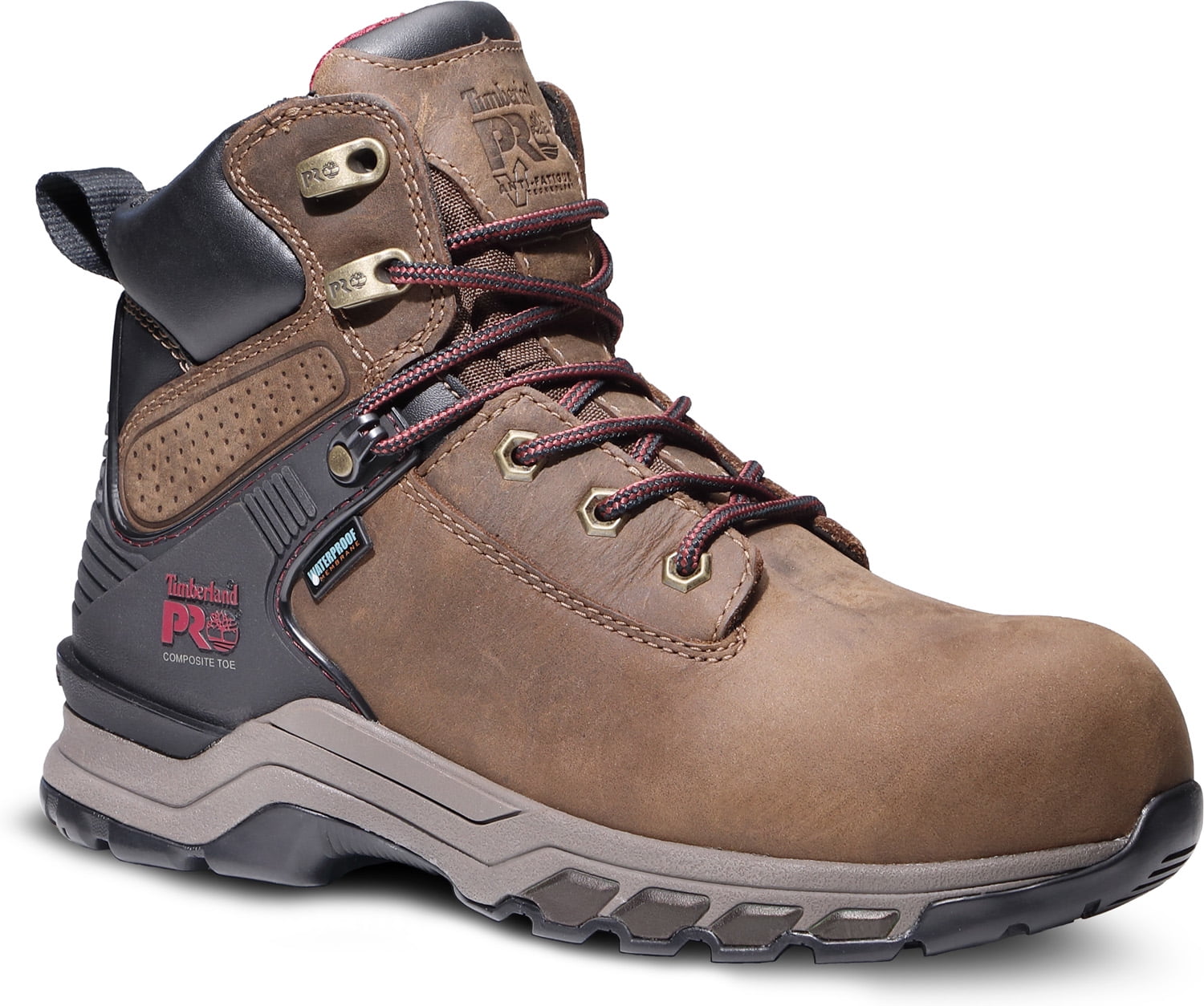 Timberland PRO Hypercharge, Women's, Brown/Purple, Comp Toe, EH, WP, 6 ...