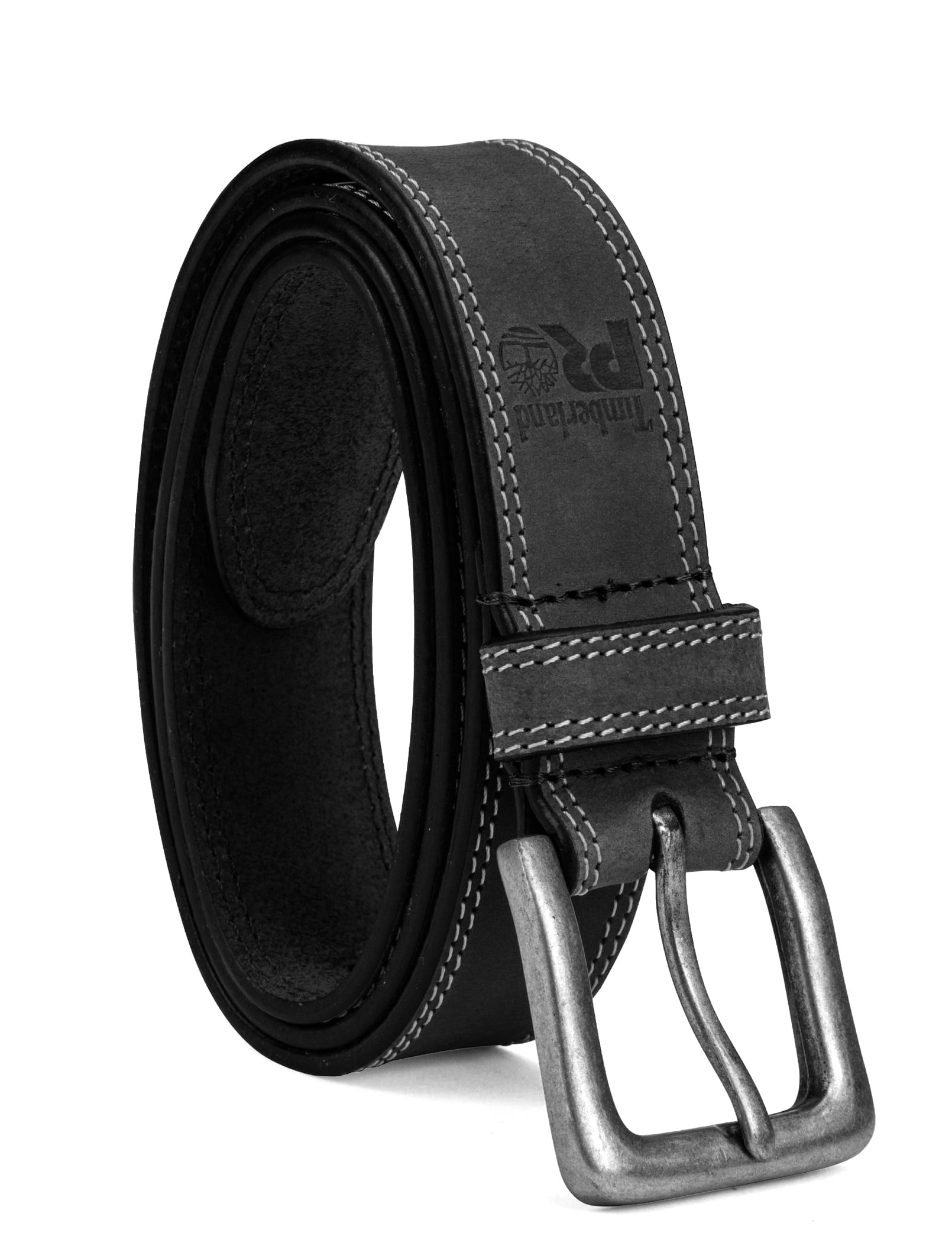 Timberland PRO Mens 38mm Boot Leather Belt, Black, size 38 - Walmart.com