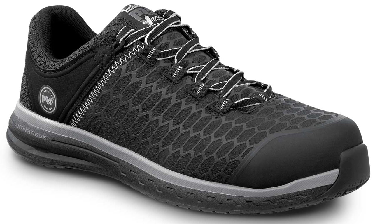 Timberland PRO Powerdrive Men's Black Comp Toe EH Shoe, MaxTRAX Slip ...
