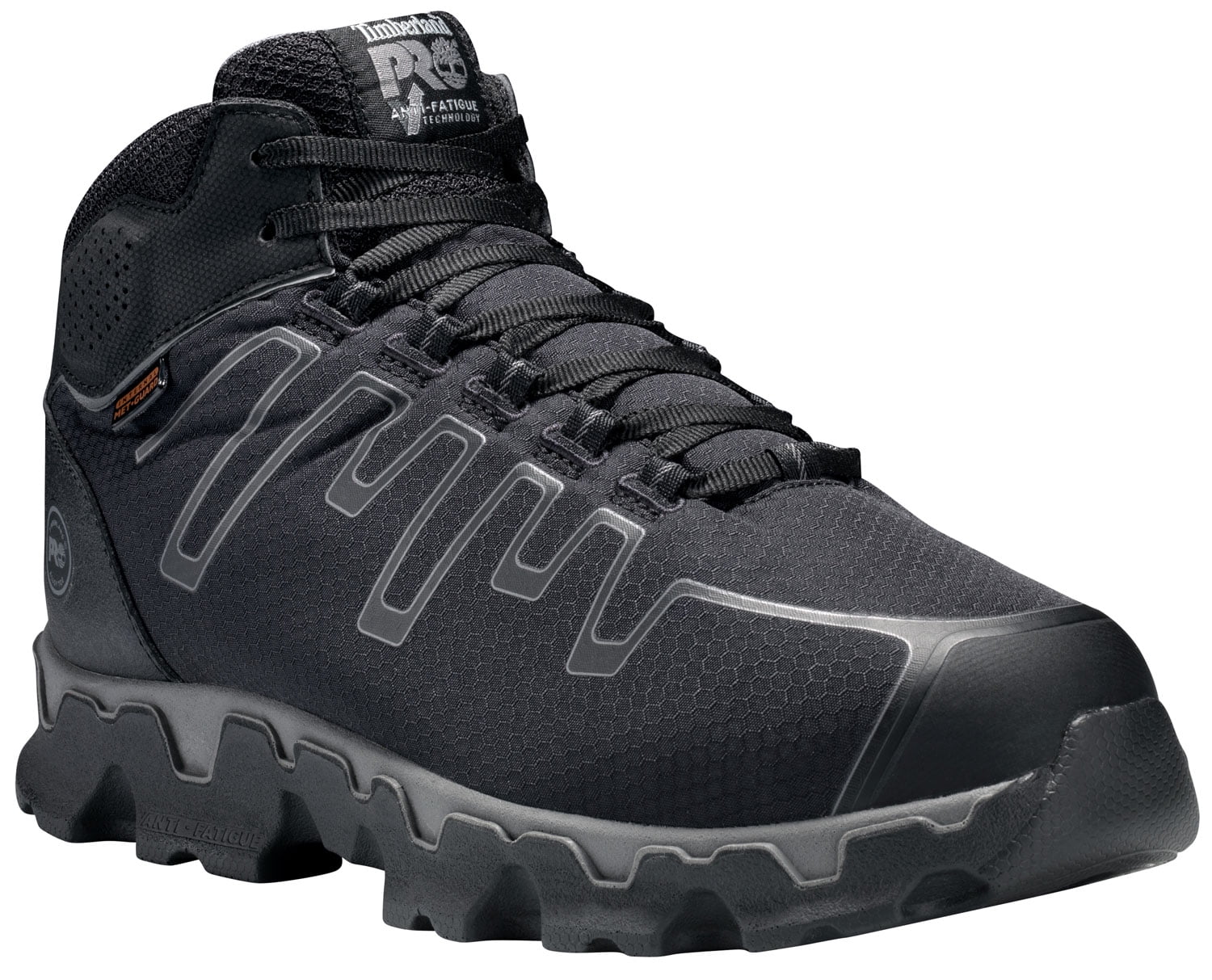 Timberland PRO Powertrain, Men's, Black, Alloy Toe, EH, Mt Hiker (3.5 M ...