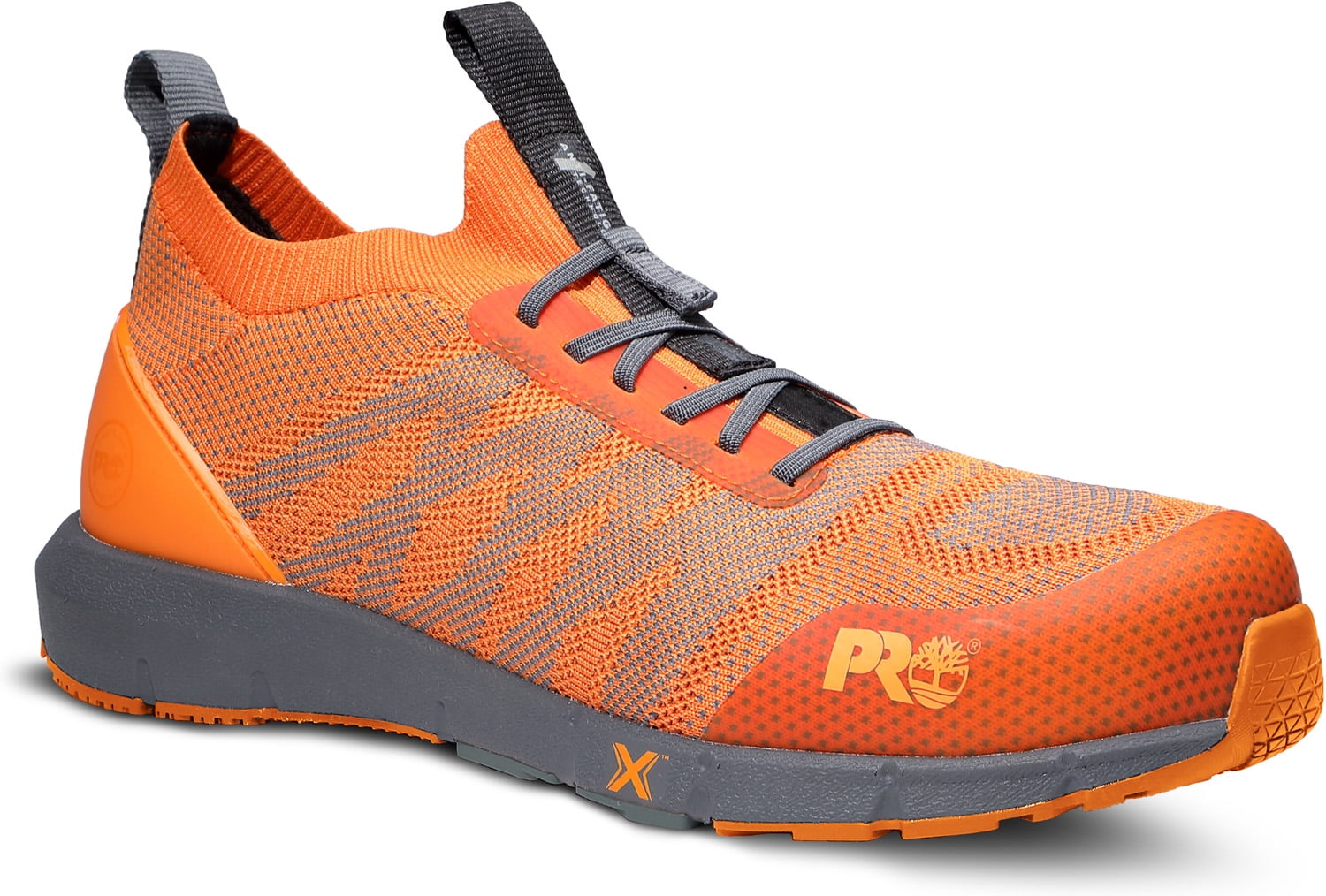 Timberland PRO Men's Radius Knit, Orange/Grey, Comp Toe, EH, Slip ...