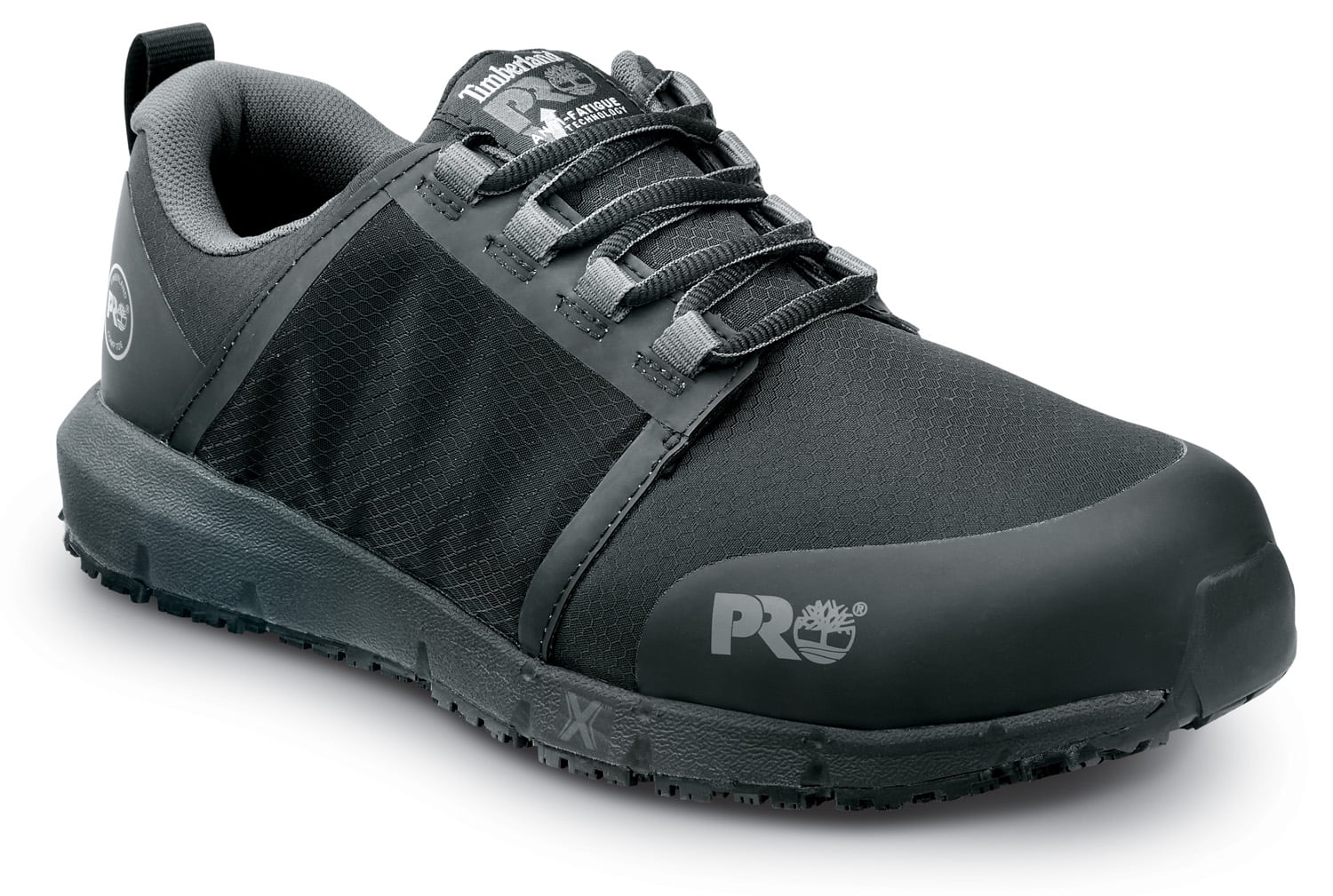 Timberland PRO Radius, Men's, Black Ripstop Nylon, Comp Toe, EH ...