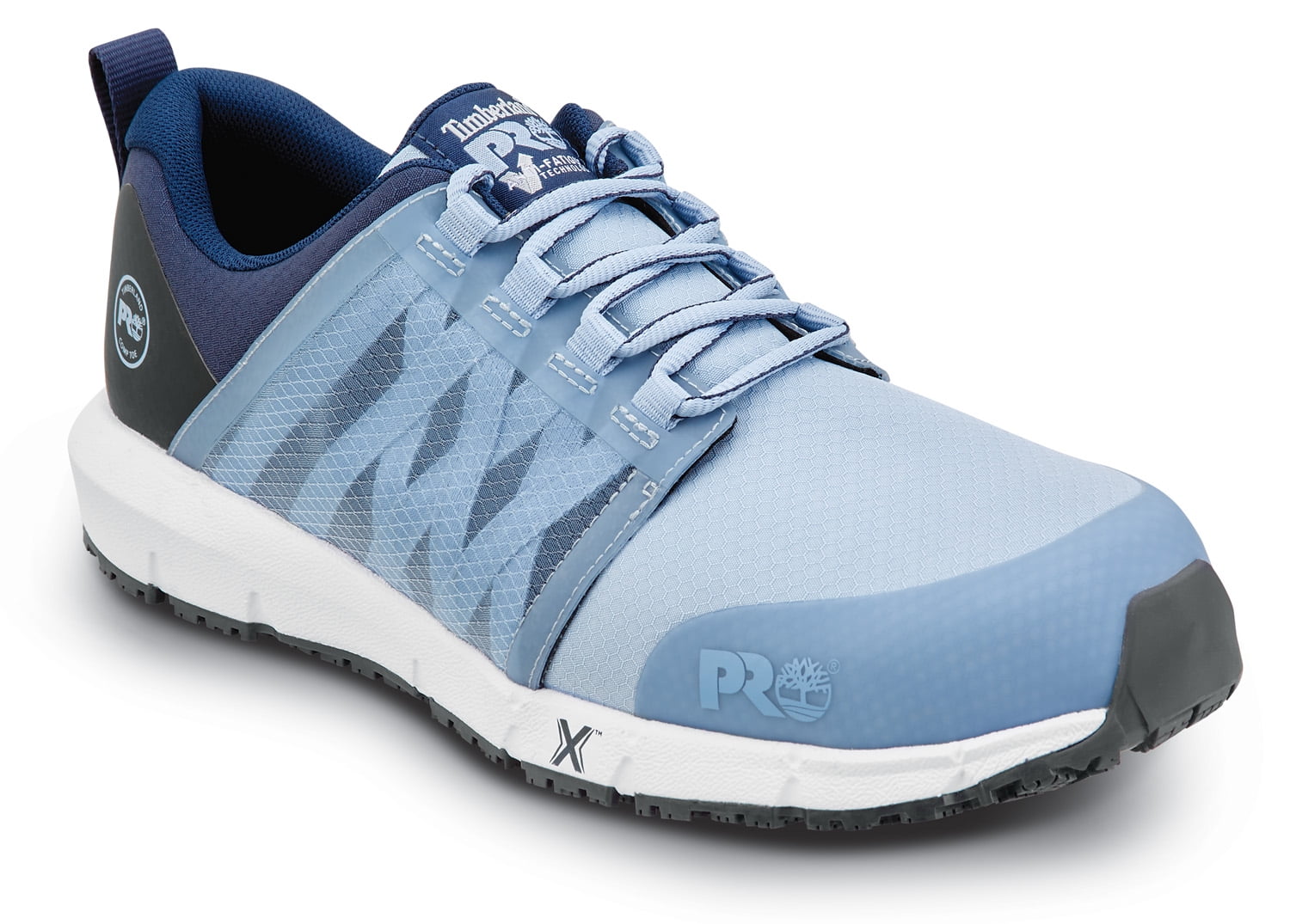Timberland PRO Radius, Men's, Blue Fog, Comp Toe, EH, MaxTRAX Slip ...