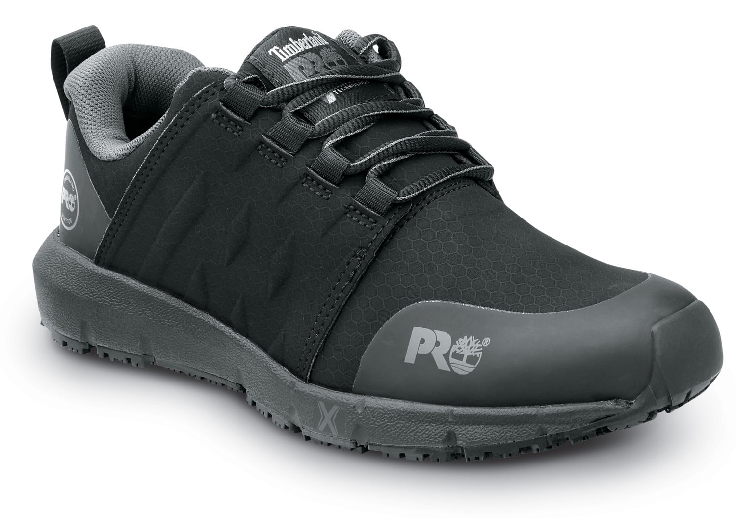 Timberland PRO Radius, Women's, Black Raptek, Soft Toe, EH, MaxTRAX ...