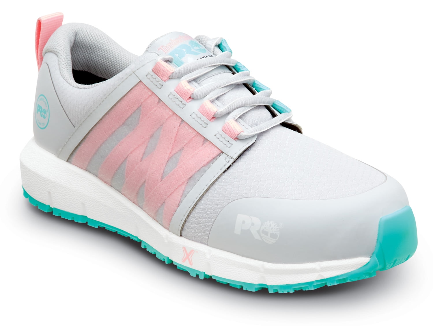 Timberland PRO Radius, Women's, Glacier Gray/Almond Blossom, Comp Toe ...