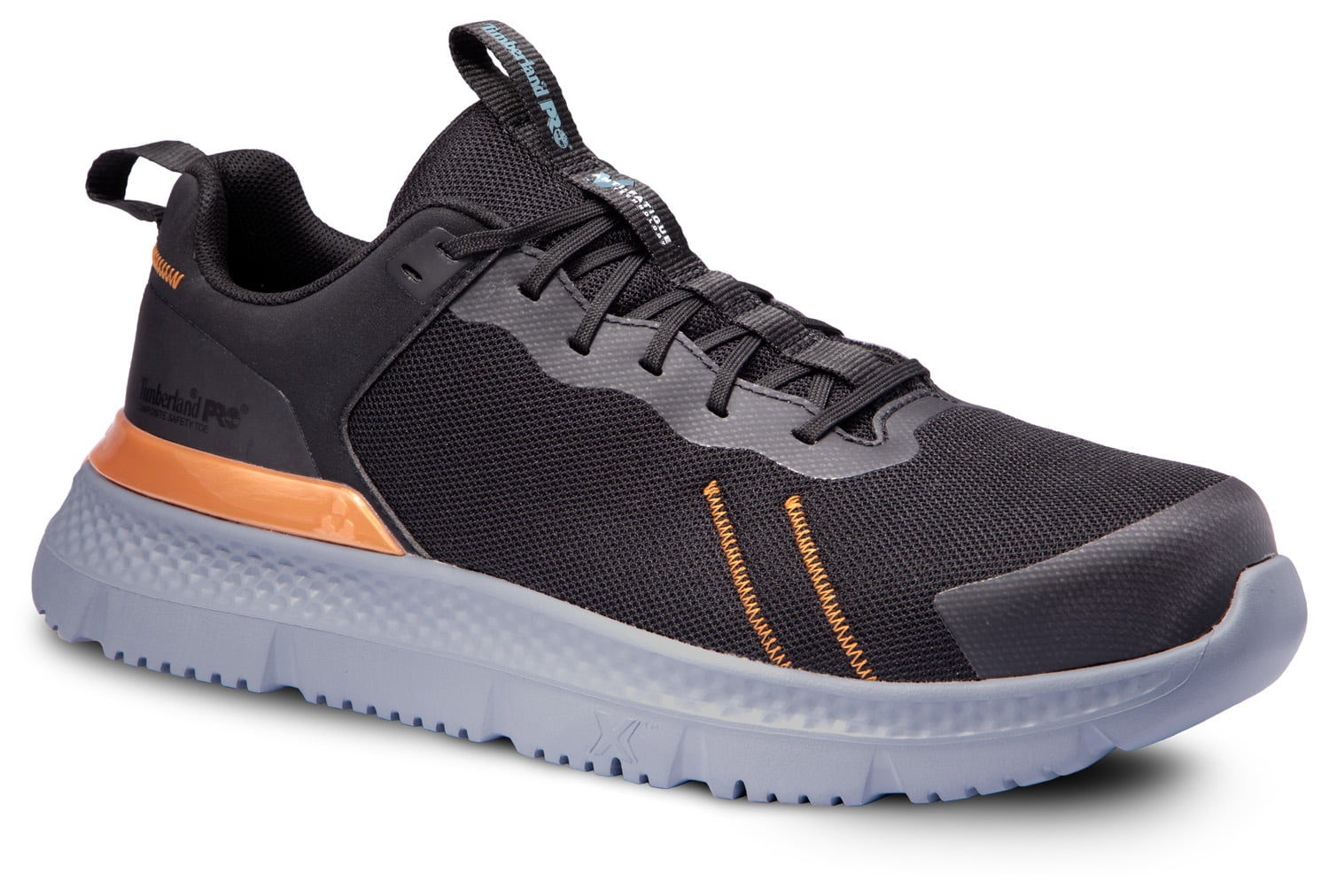 Timberland PRO Men's Athletic Work Shoe, Black Grey Copper, Composite ...