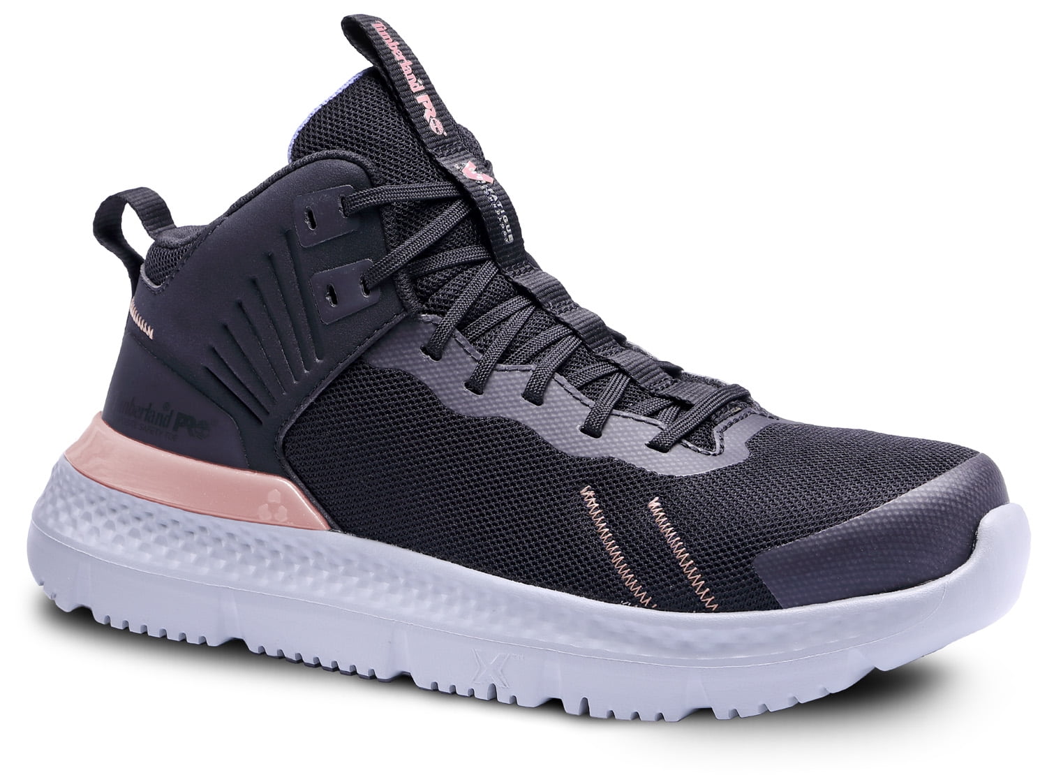 Timberland PRO Setra Women's, Black/Grey/Rose, Comp Toe, EH, Slip ...