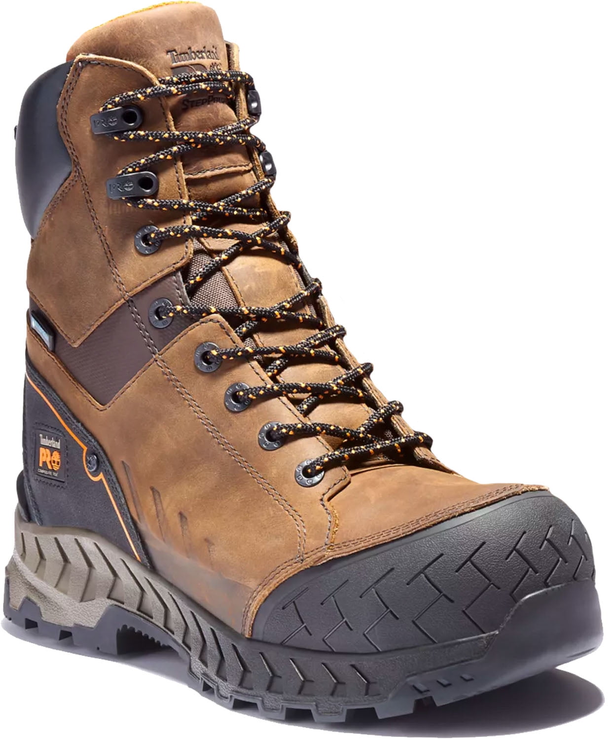 Timberland PRO Summit, Men's, Brown, Comp Toe, EH, 8 Inch Boot (11.5 M ...