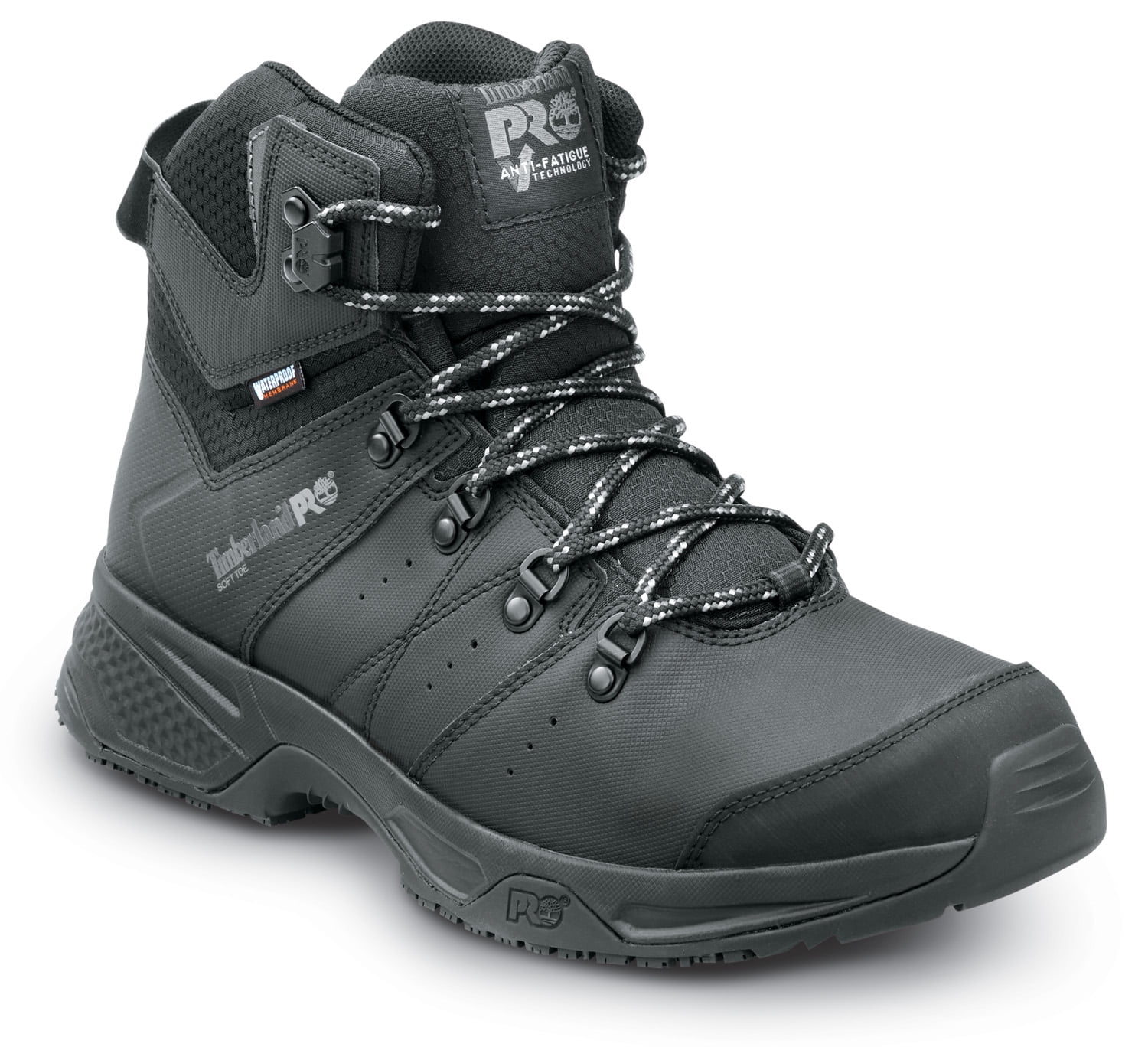 Timberland PRO Switchback, Men's, Black Out, Soft Toe, EH, WP, MaxTRAX ...