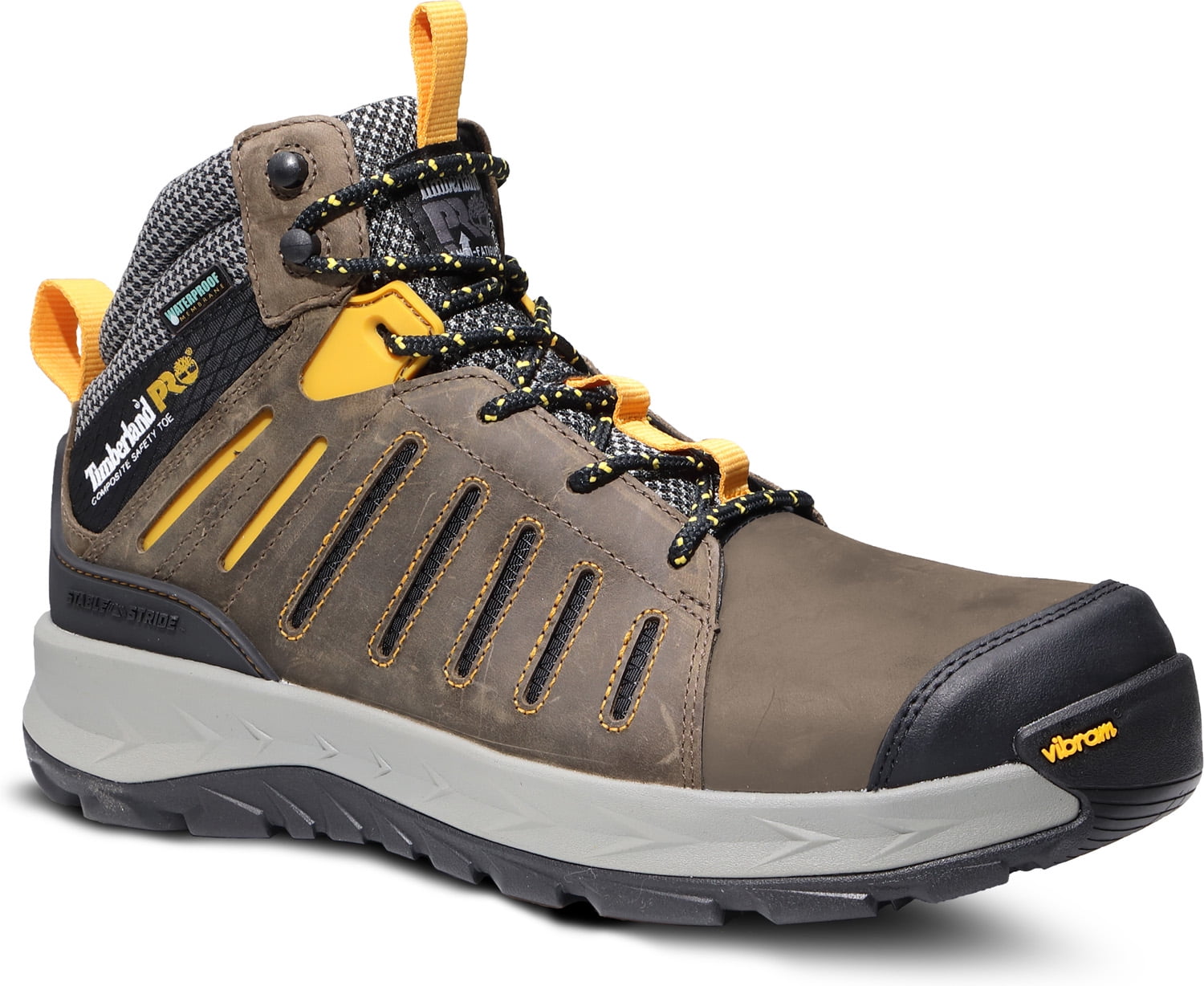 Timberland PRO Trailwind, Men's, Brown, Comp Toe, EH, WP, Hiker Work ...