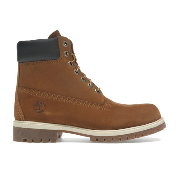 Timberland Men's Premium 6 Inch Lace Up Waterproof Dark Wheat Nubuck ...