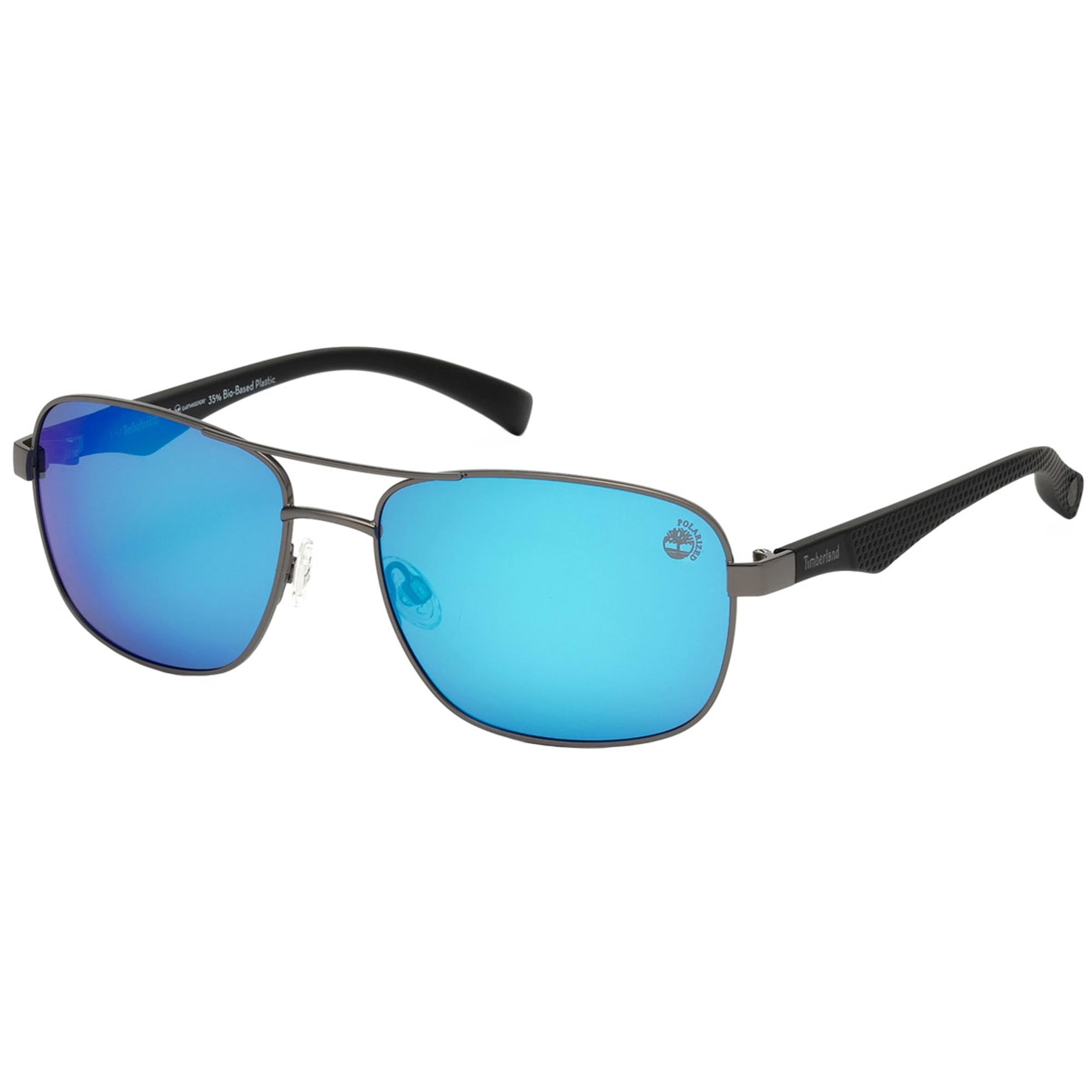 Timberland Tb9136 09h Mens Matte Gunmetal Black Frame Sunglasses
