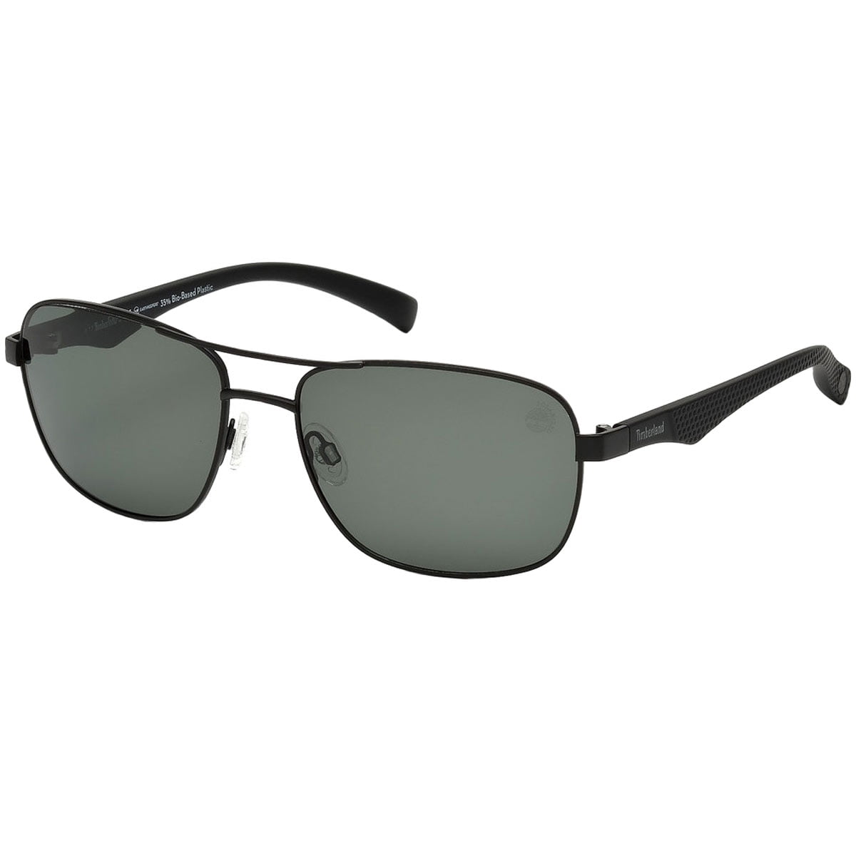 Timberland Tb9136 5902r Mens Matte Black Metal Frame Sunglasses
