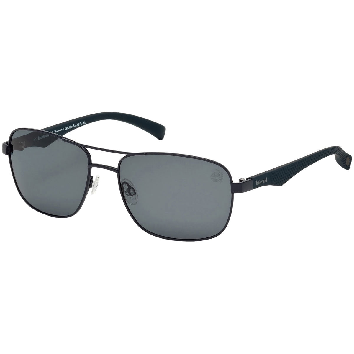 Timberland Tb9136 5991d Mens Matte Blue Plastic Frame Sunglasses