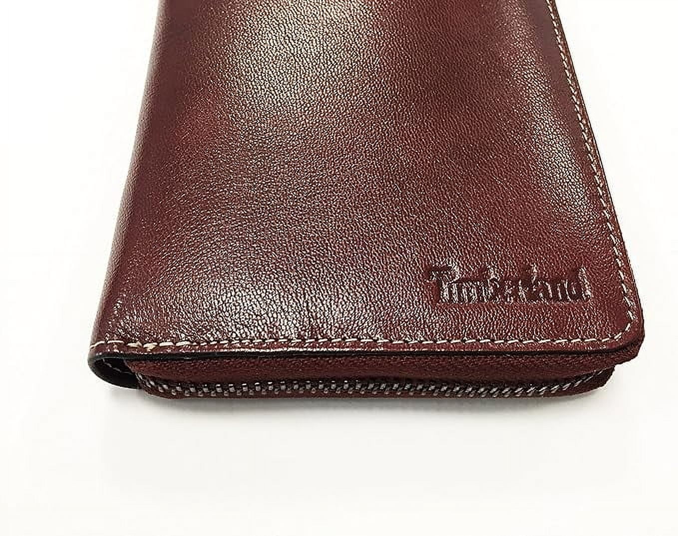 Timberland Zip Around Leather Wallet - Walmart.com