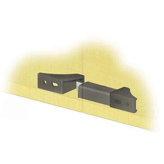 Timberline Locks Timberline Double Door Latch with Slam Action - Black ...