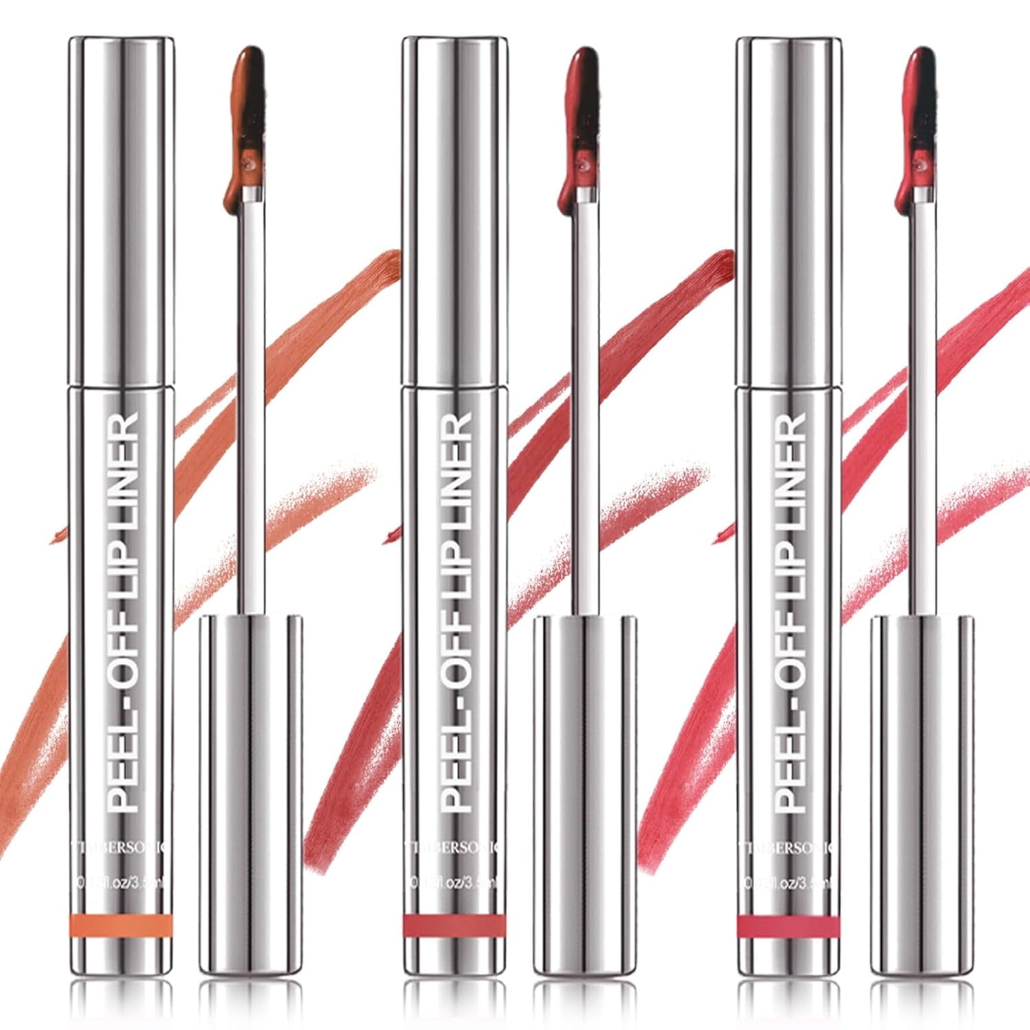 Timbersonic Peel off Lip Liner, Timbersonic Peel off Lip Stain, 8 ...