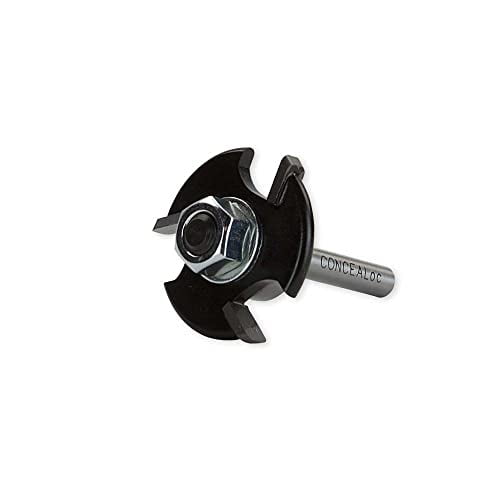 Timbertech CONCEALoc Groove Cutting Router Bit for use with CONCEALoc ...