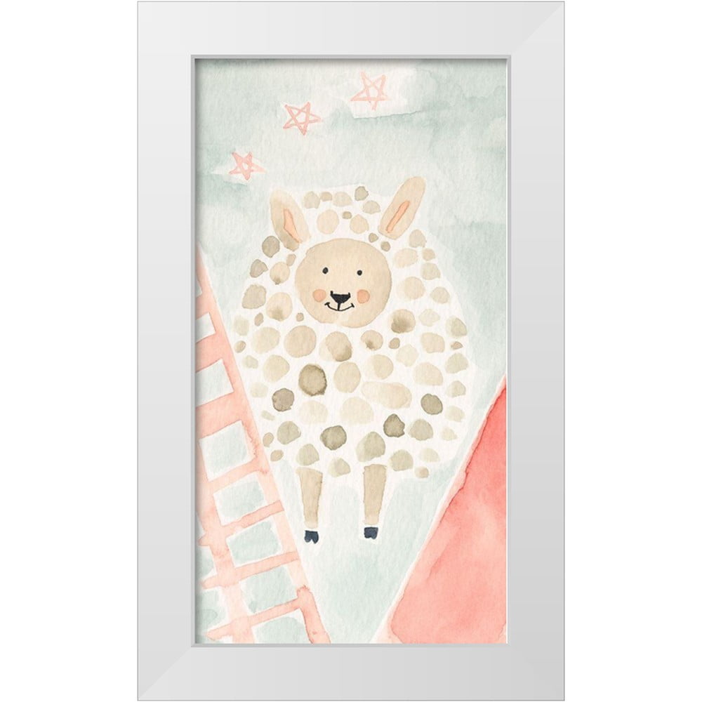 Timbrook, Natalie 15x24 White Modern Wood Framed Museum Art Print ...