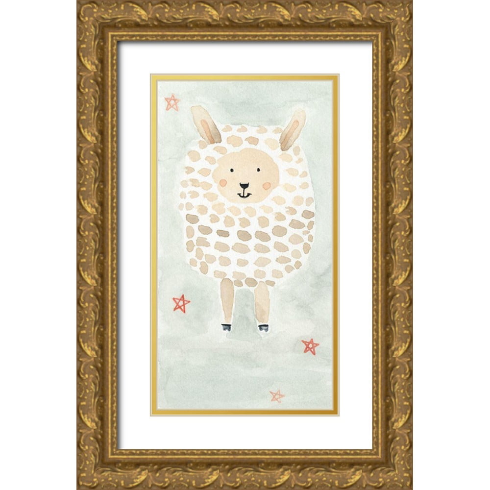 Timbrook, Natalie 9x14 Gold Ornate Wood Framed with Double Matting ...