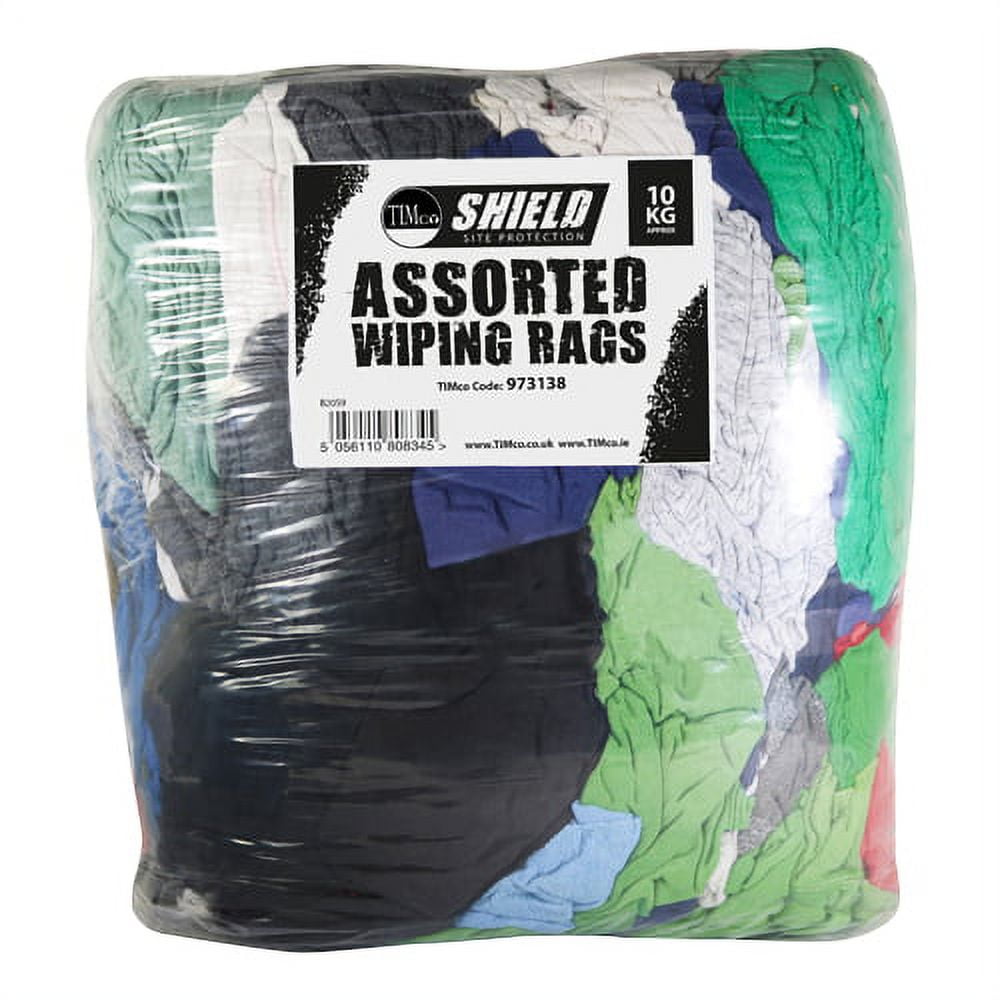 Timco - Assorted Wiping Rags (Size 10kg - 10 Kilograms) - Walmart.com