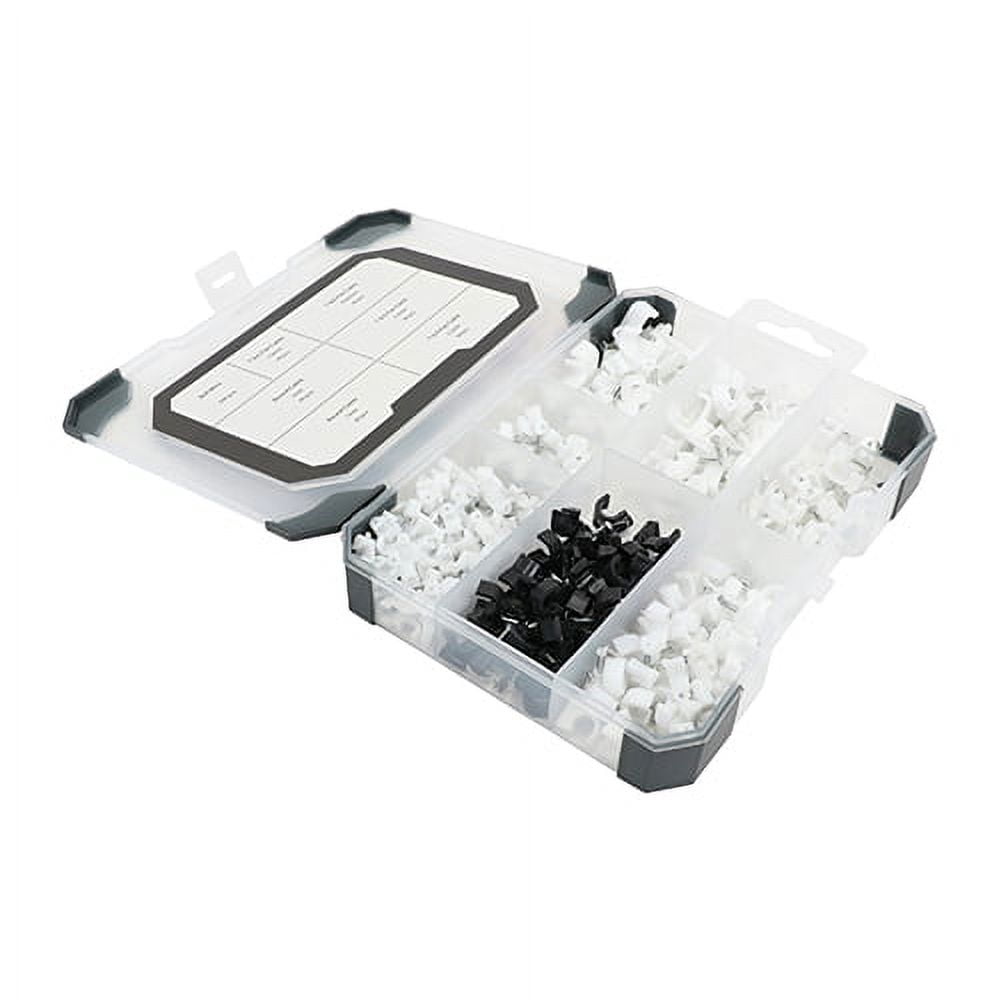 Timco - Mixed Tray - Cable Clips (Size 290pcs - 290 Pieces) - Walmart.com