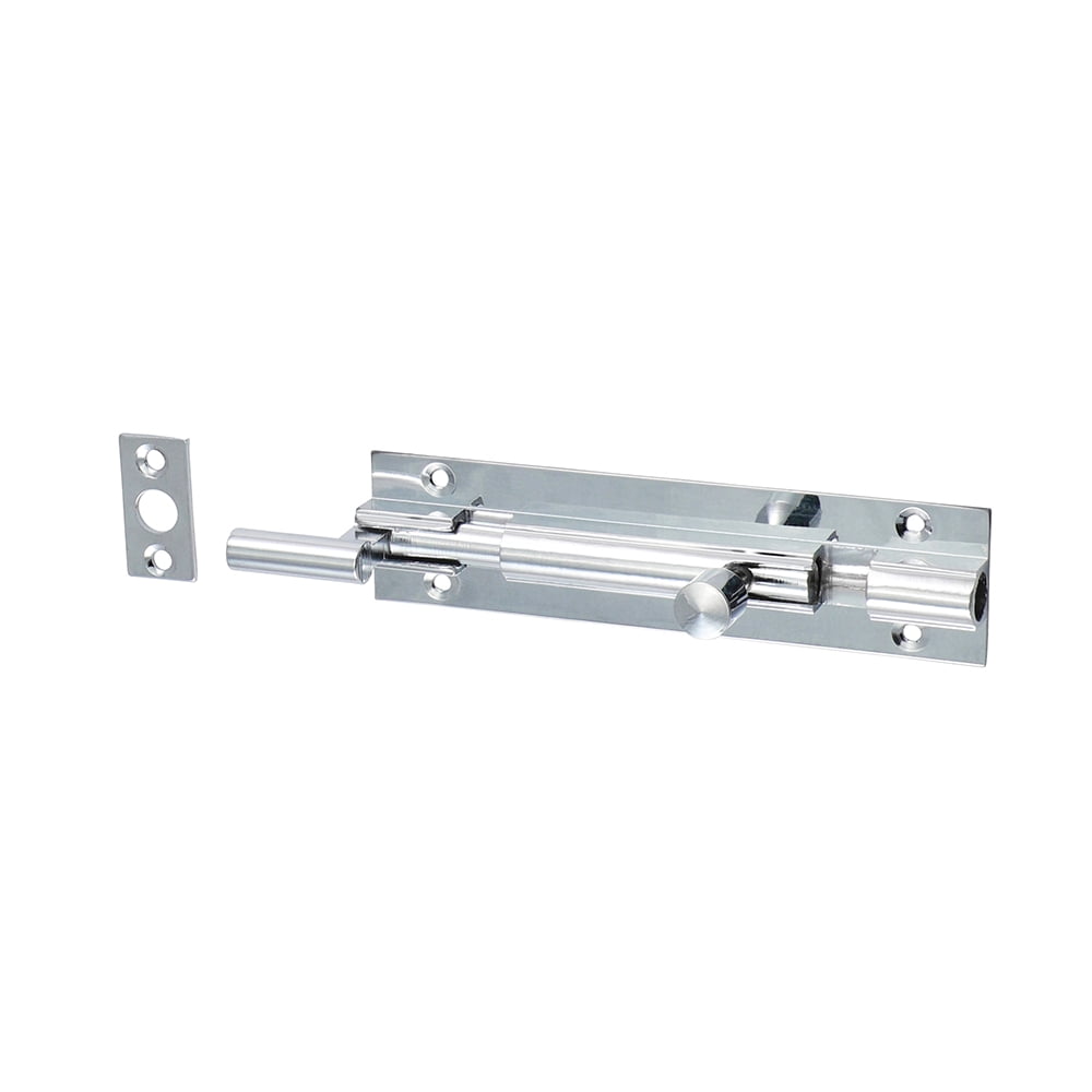 Timco - Necked Barrel Bolt - Polished Chrome (Size 100 x 25mm - 1 Each ...