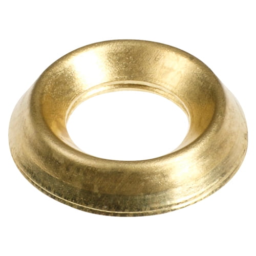 Timco - Screw Cups - Electro Brass (Size To fit 6 Gauge Screws - 60 ...