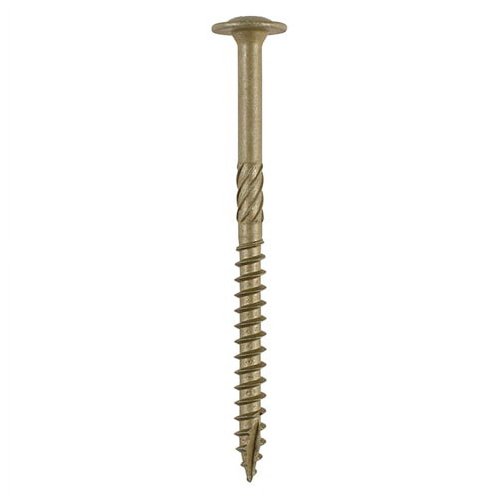 Timco - Timber Screws - TX - Wafer - Exterior - Green (Size 6.7 x 95 ...