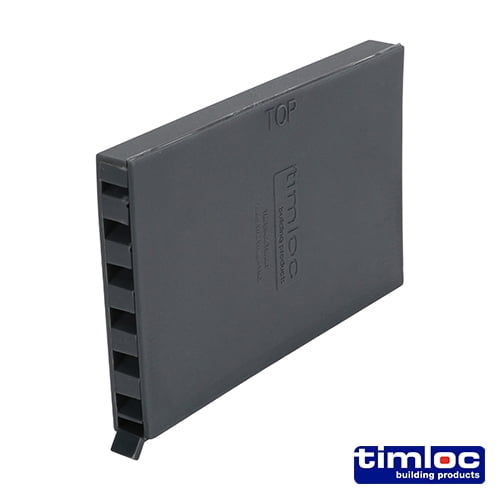 Timco - Timloc Cavity Wall Weep Vent - Blue / Black - 1143BB (Size 65 x ...