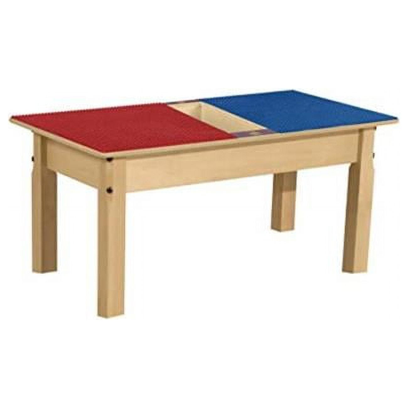 Time-2-Play Rectangle Play Table with Trough & 14 in. Legs & Duplo ...