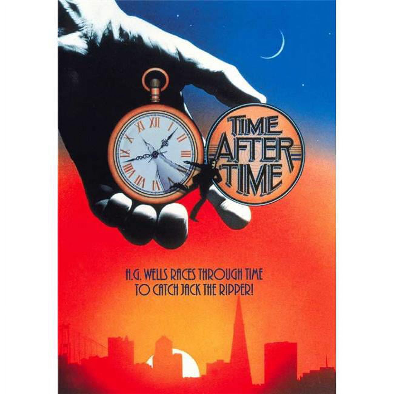 Time After Time Movie Poster - 11 x 17 in. - Walmart.com