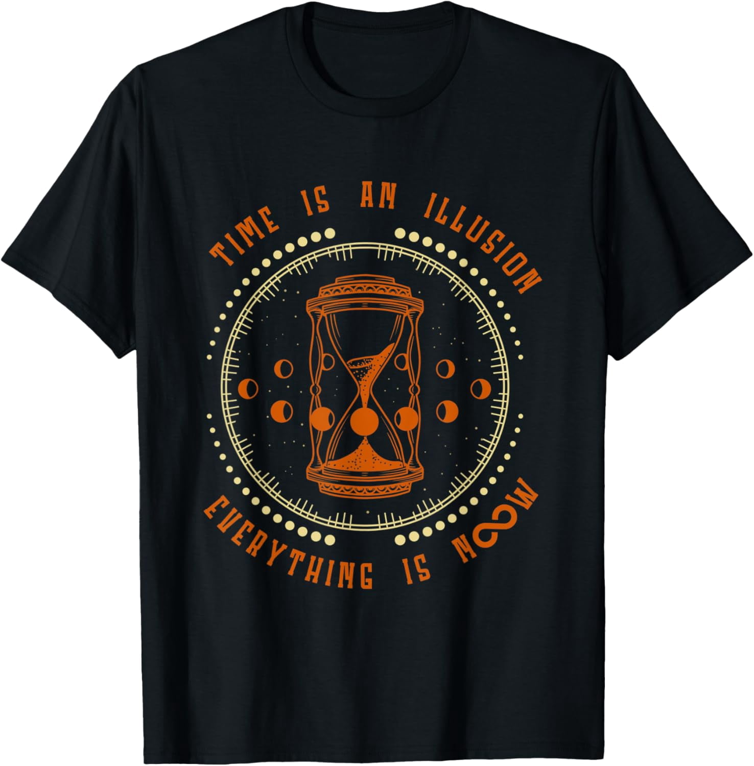 Time And Everything Is Now Instrument Hourglass T-Shirt - Walmart.com