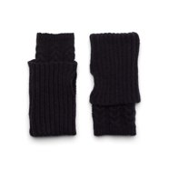 COOPLUS Winter Wool Mittens Convertible Indoor/Outdoor Fingerless ...