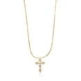 Time And Tru Gold Tone Cross Necklace - Walmart Business Supplies