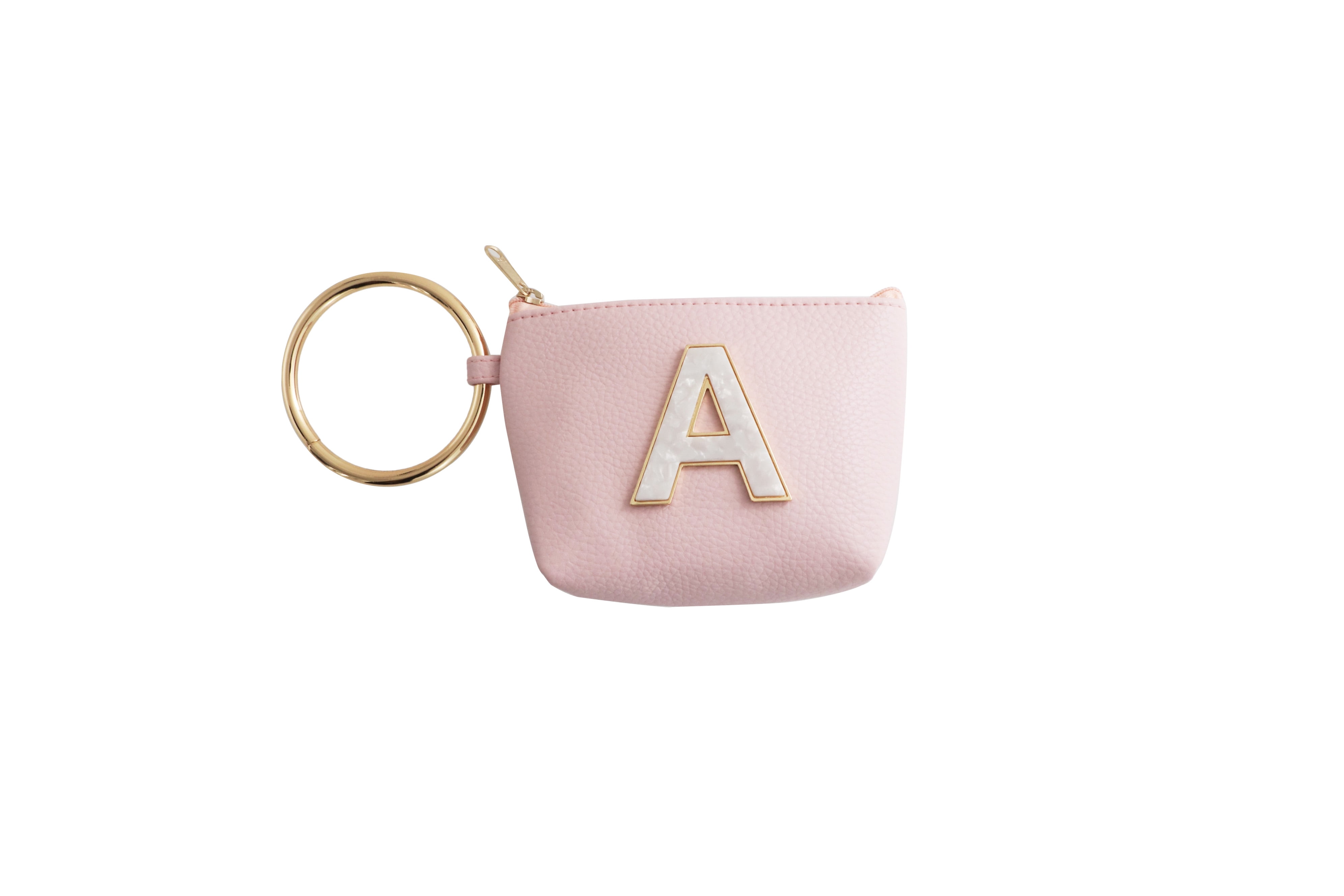 Time And Tru Initial A Pouch Key Ring - Walmart.com